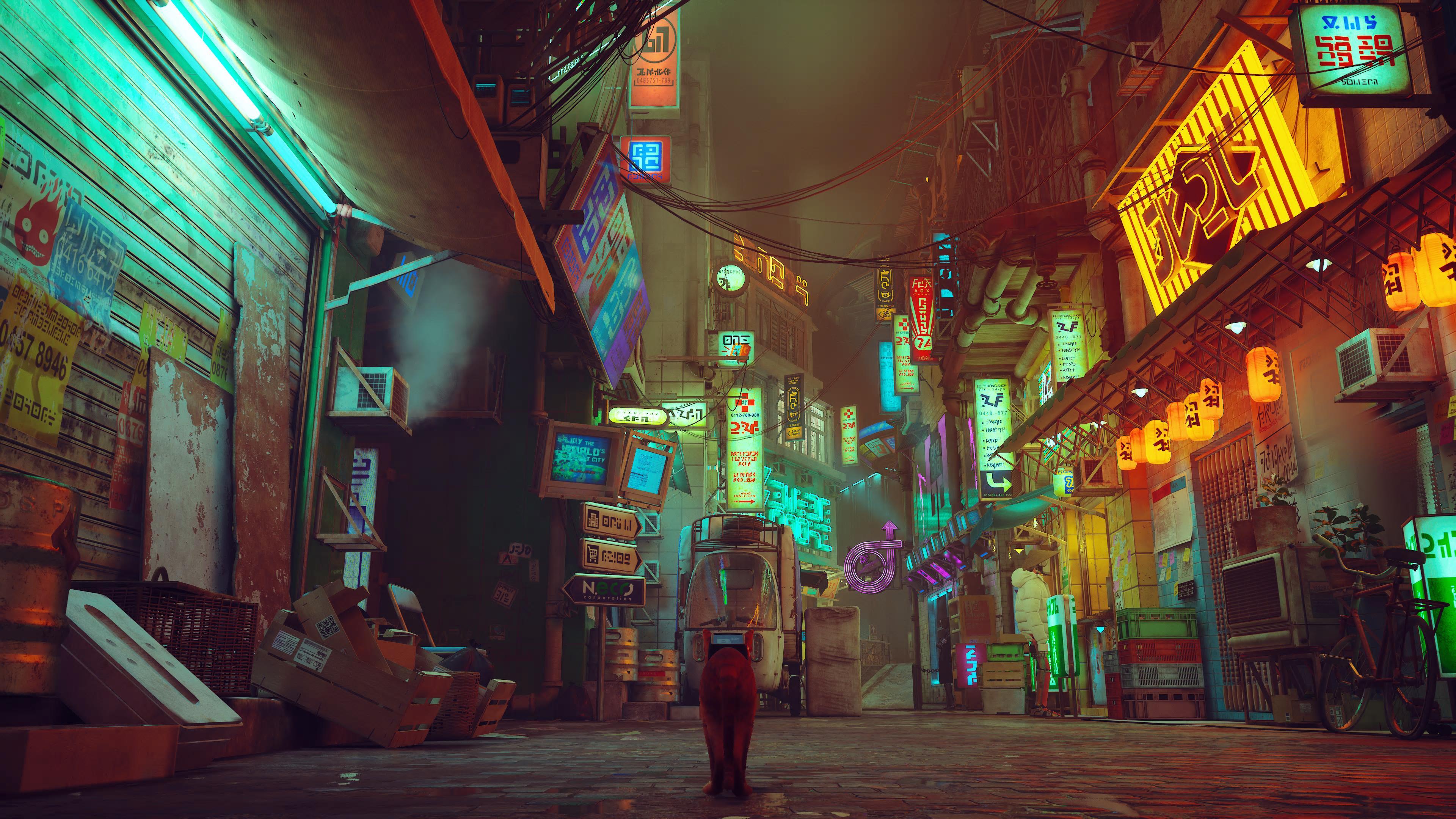 Stray Game Wallpapers - Top Free Stray Game Backgrounds - WallpaperAccess