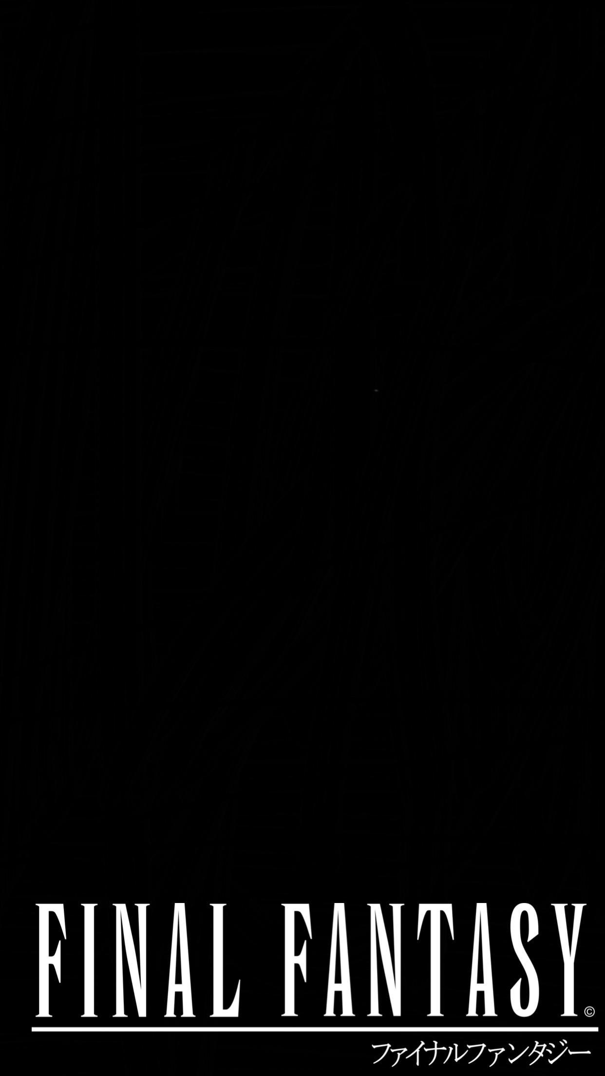 Final Fantasy Logo Wallpapers - Top Free Final Fantasy Logo Backgrounds ...