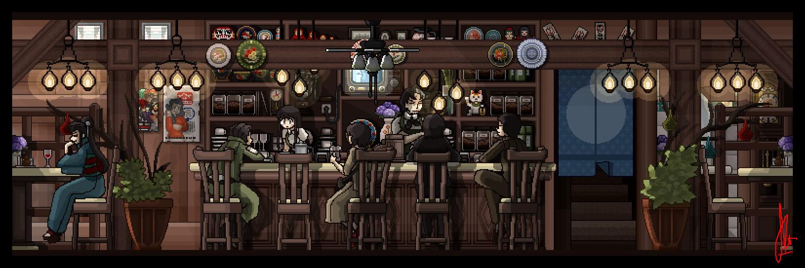 Pixel Cafe Wallpapers - Top Free Pixel Cafe Backgrounds - WallpaperAccess