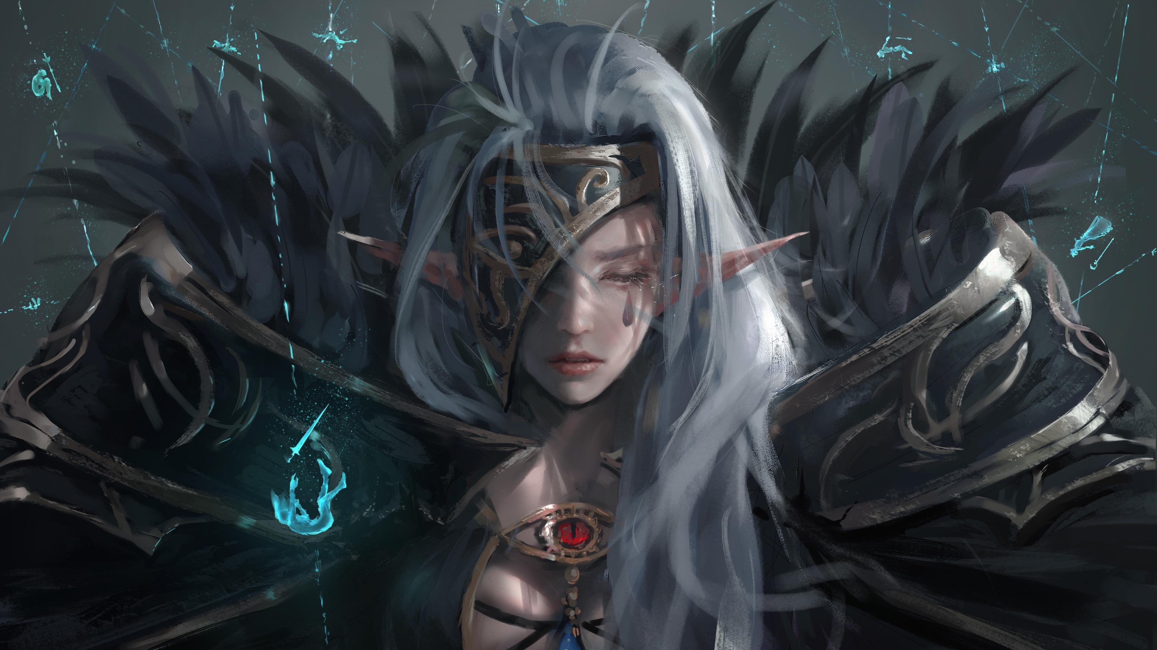 4K Dark Elf Wallpapers - Top Free 4K Dark Elf Backgrounds - WallpaperAccess