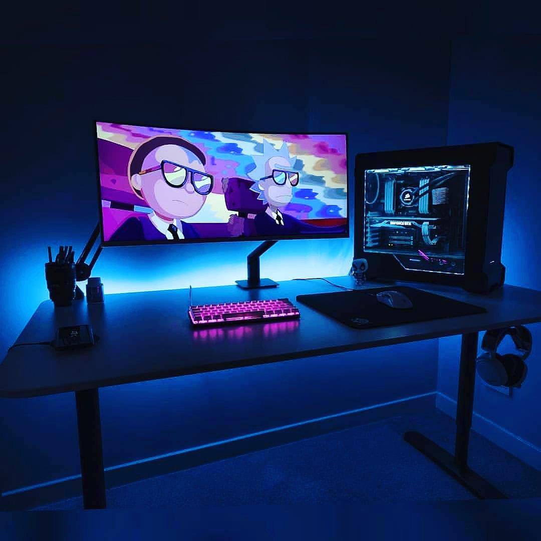 PC Setup Wallpapers - Top Free PC Setup Backgrounds - WallpaperAccess