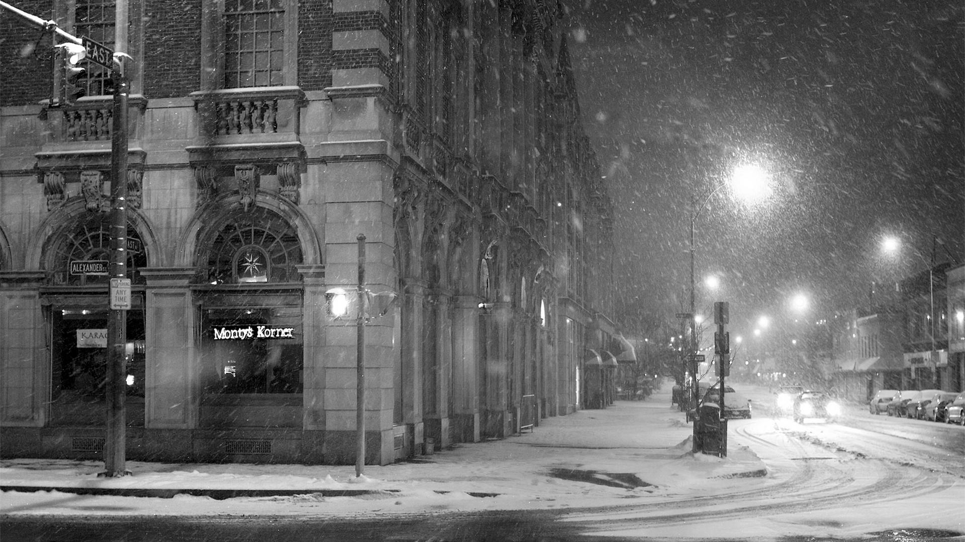 Black and White Winter Desktop Wallpapers - Top Free Black and White ...