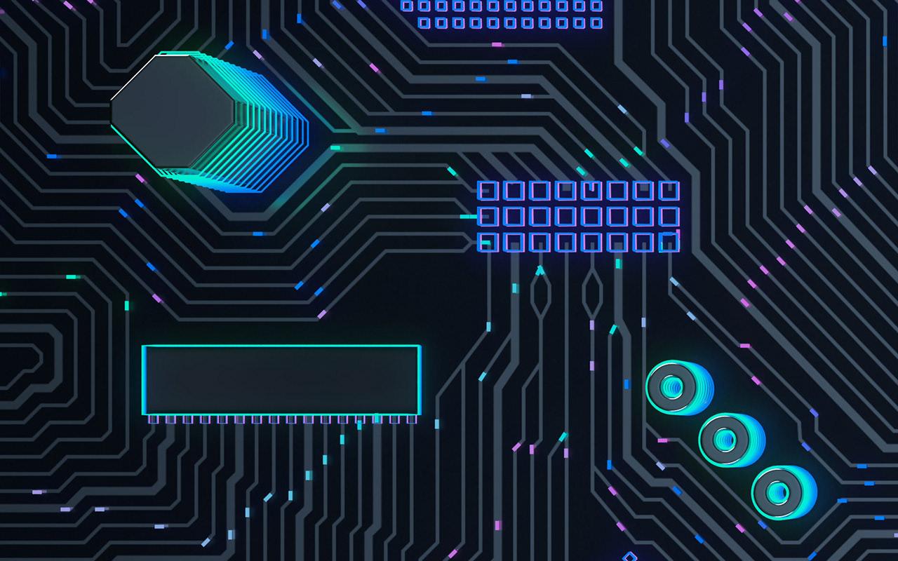 Neon Circuit Board Wallpapers - Top Free Neon Circuit Board Backgrounds ...