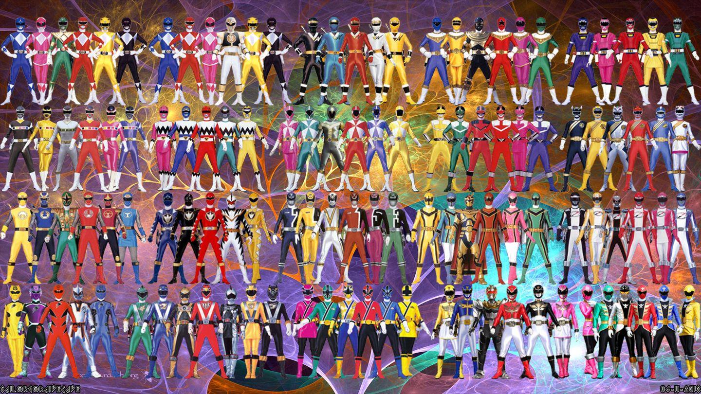 All Power Rangers Wallpapers - Top Free All Power Rangers Backgrounds ...