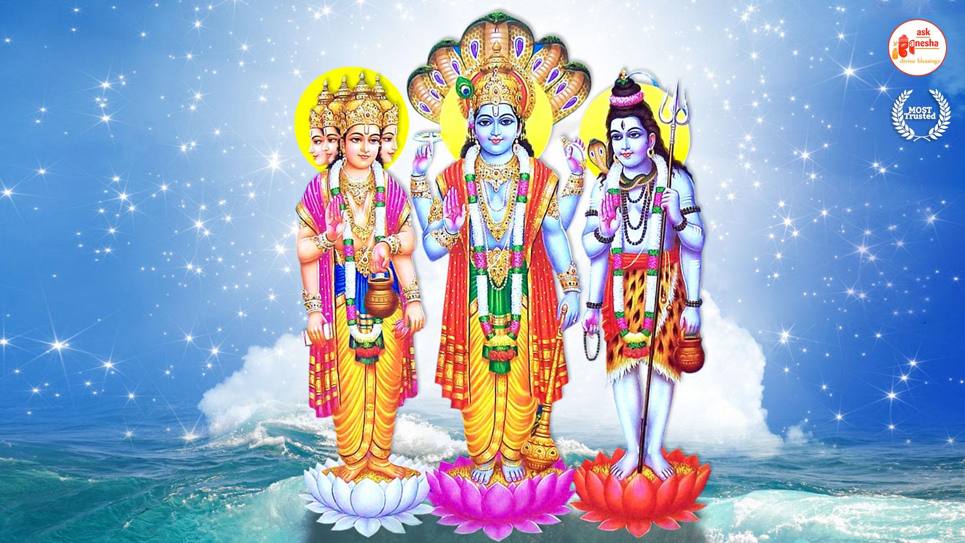 Trimurti Wallpapers - Top Free Trimurti Backgrounds - WallpaperAccess