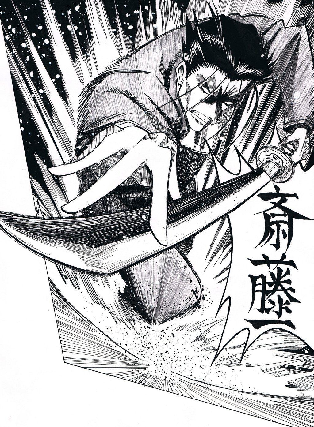 Saito Hajime Rurouni Kenshin Wallpapers - Top Free Saito Hajime Rurouni ...