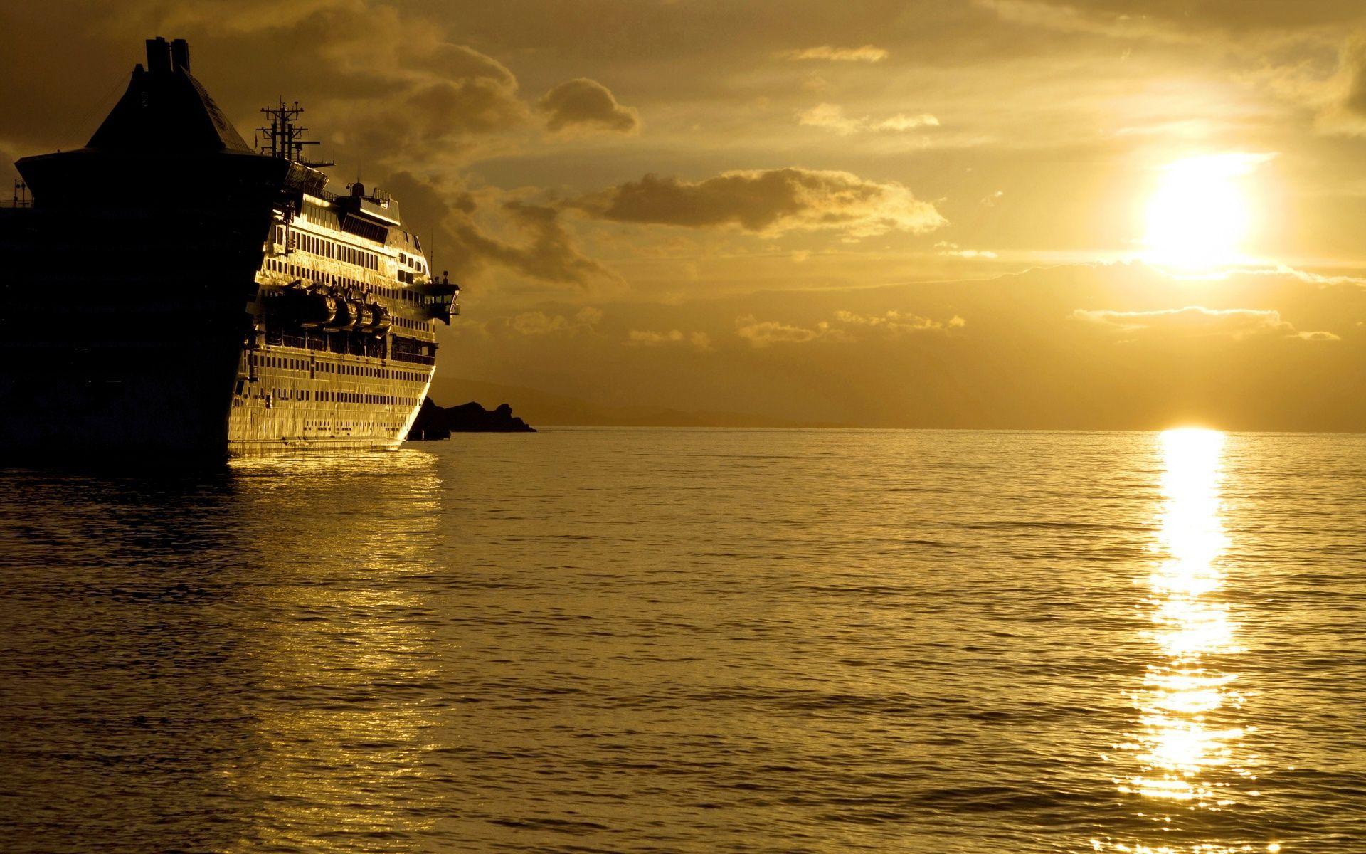 Ship Sunset Wallpapers - Top Free Ship Sunset Backgrounds - WallpaperAccess