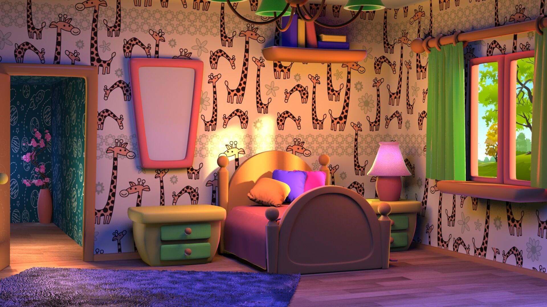 Cartoon Room Wallpapers - Top Free Cartoon Room Backgrounds ...