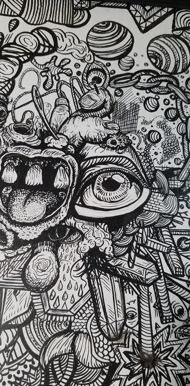 Dark Doodle Wallpapers - Top Free Dark Doodle Backgrounds - WallpaperAccess