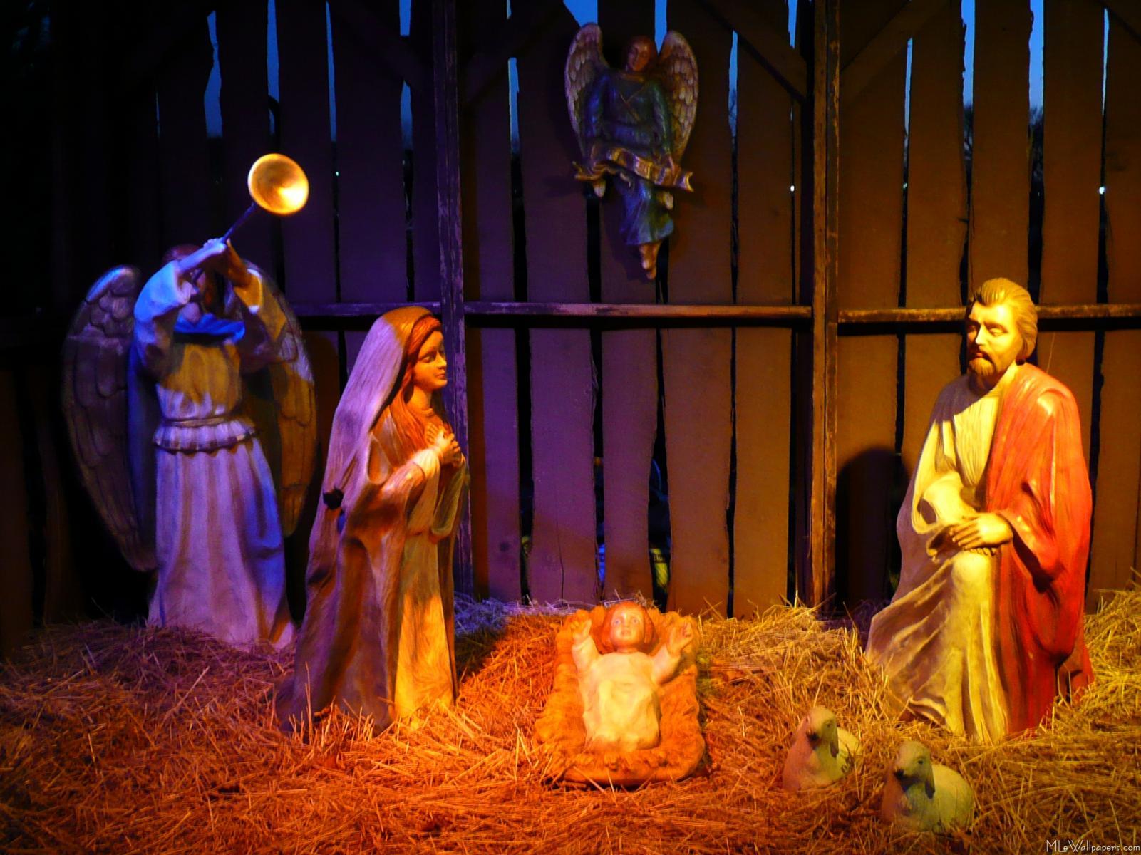 Nativity Scene Christmas Wallpapers - Top Free Nativity Scene Christmas ...