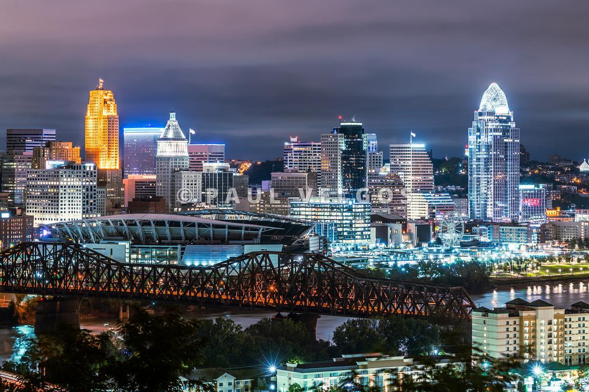 Cincinnati Skyline Wallpapers - Top Free Cincinnati Skyline Backgrounds ...