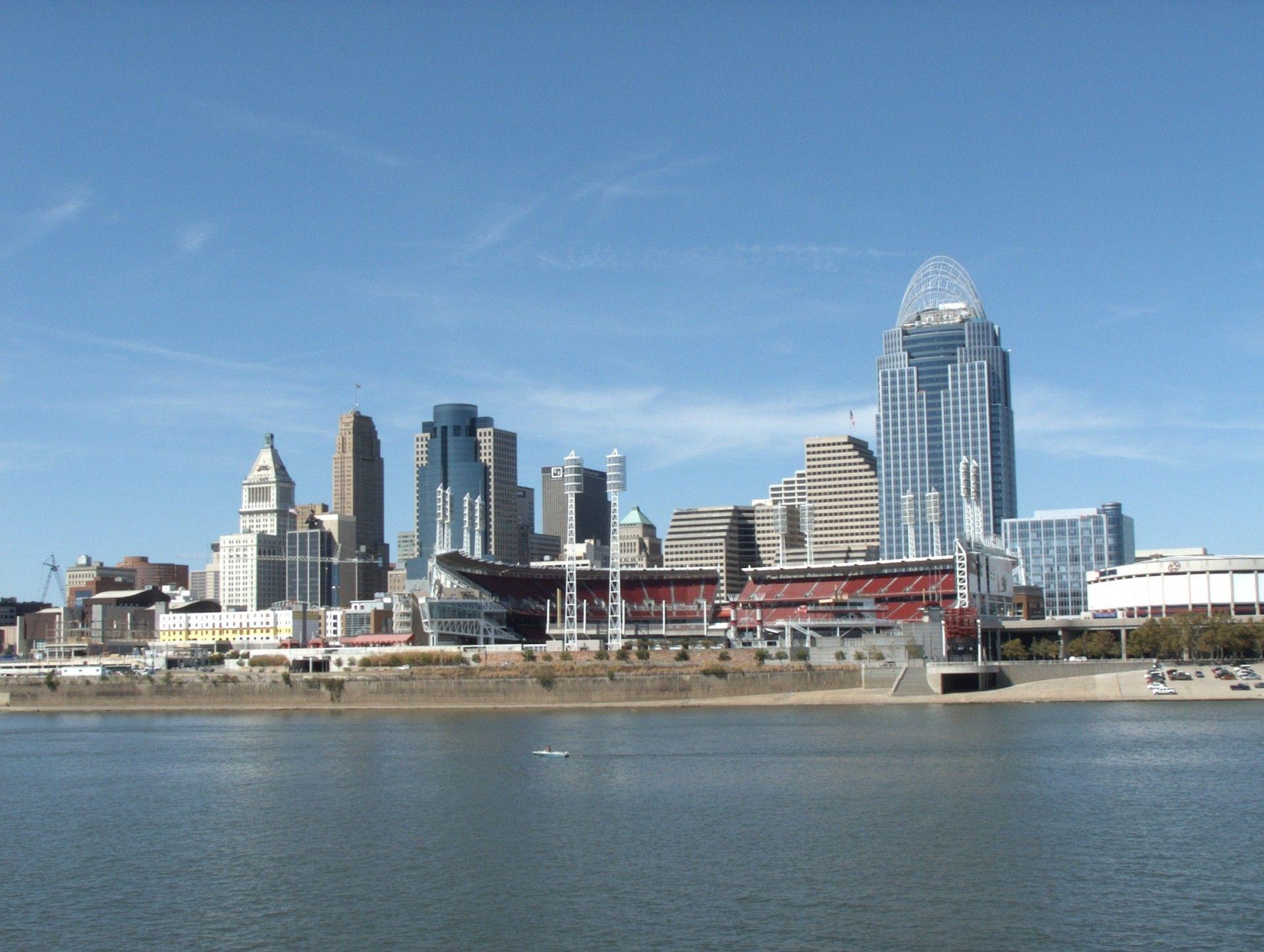 Cincinnati Skyline Wallpapers - Top Free Cincinnati Skyline Backgrounds ...