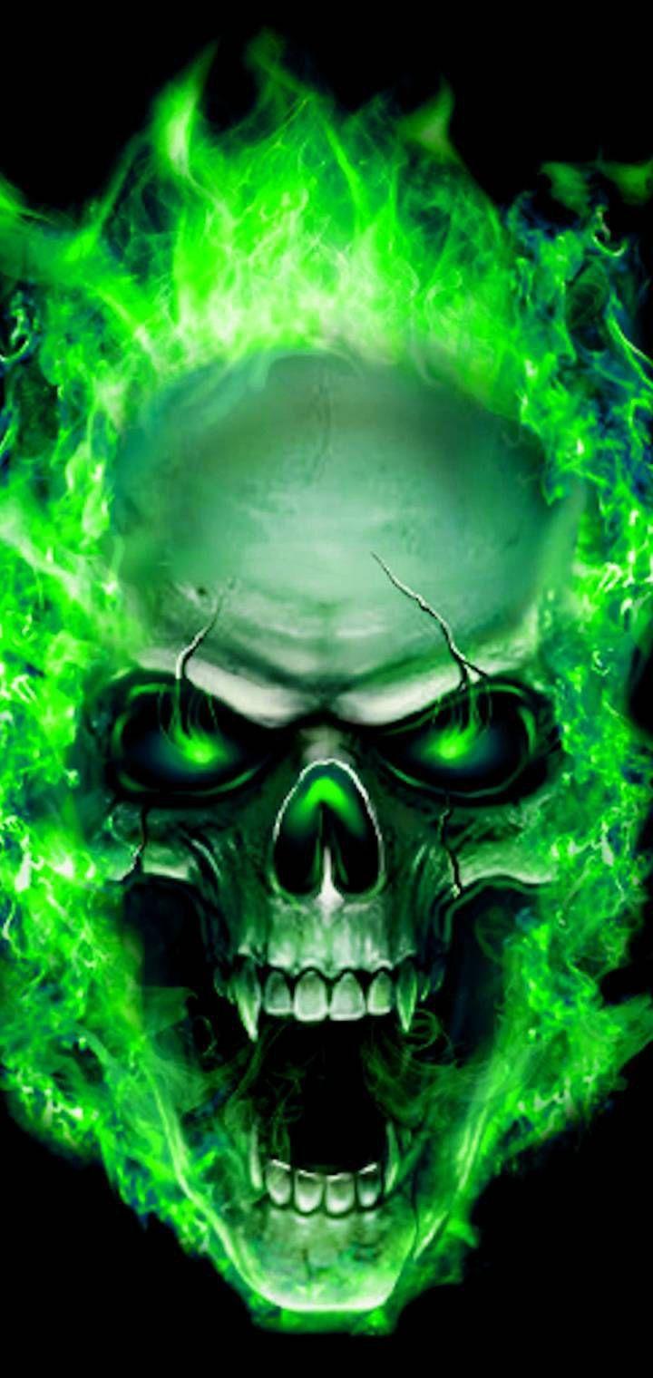 Ghost Rider Skull Wallpapers - Top Free Ghost Rider Skull Backgrounds ...