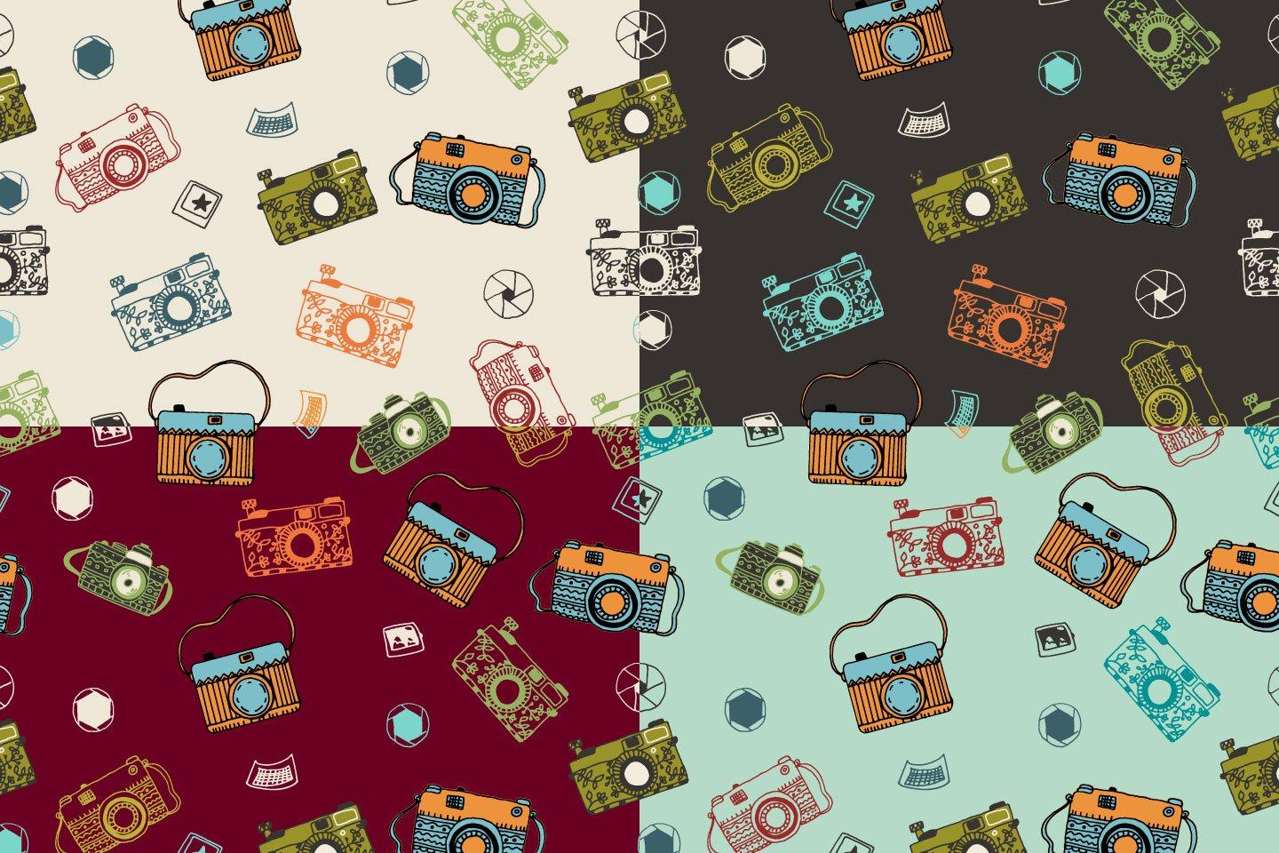 Camera Pattern Wallpapers - Top Free Camera Pattern Backgrounds ...