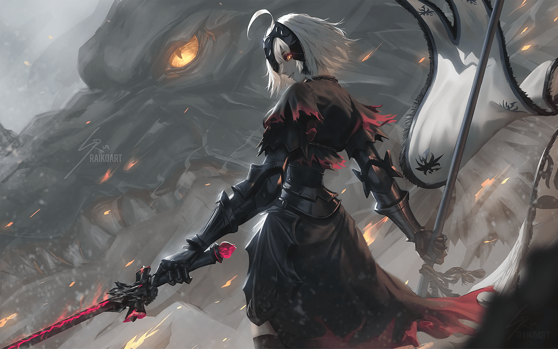 Jeanne D'Arc Alter Wallpapers - Top Free Jeanne D'Arc Alter Backgrounds ...