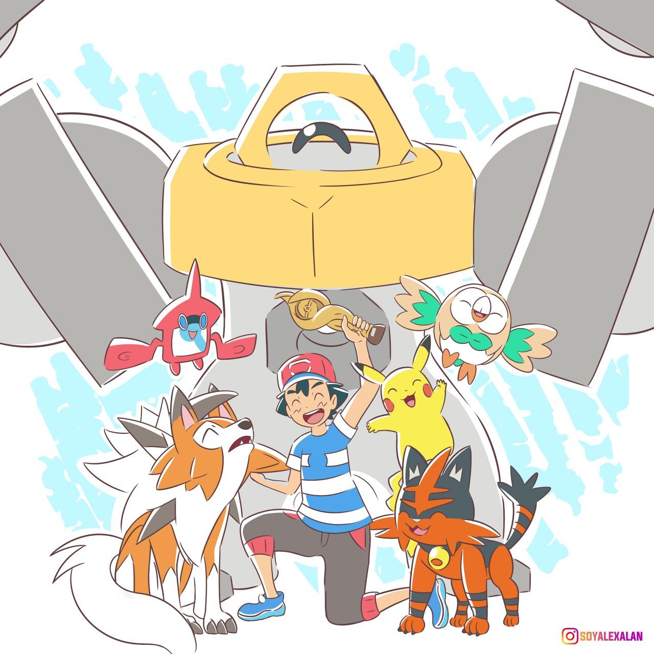 Ash And Pikachu Alola Wallpapers Top Free Ash And Pikachu Alola Backgrounds Wallpaperaccess