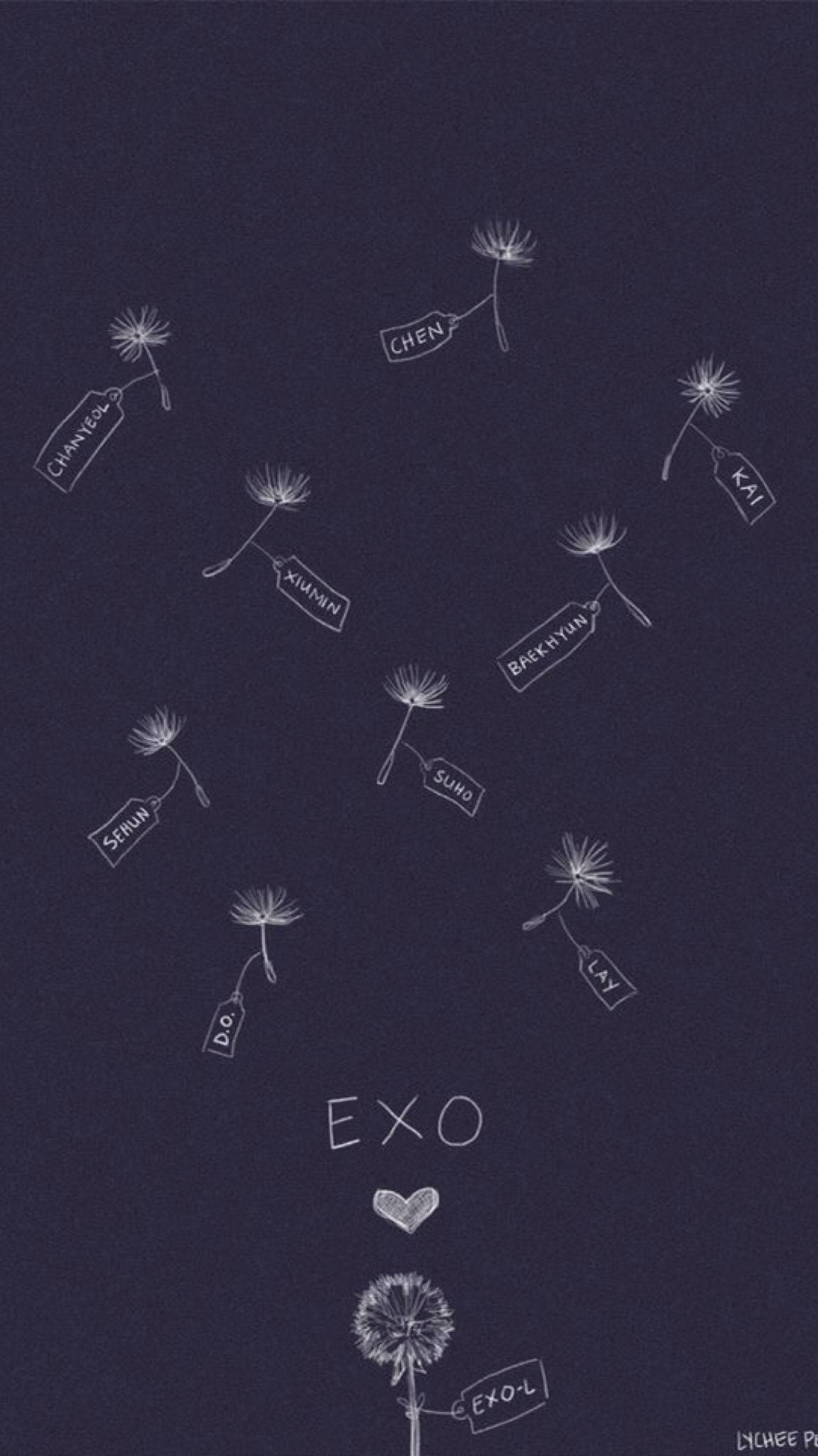 EXO iPhone Wallpapers - Top Free EXO iPhone Backgrounds - WallpaperAccess