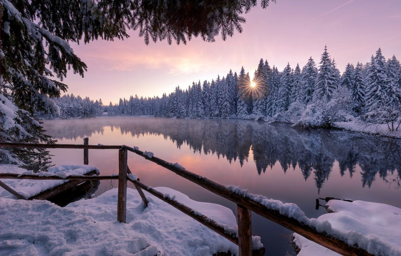 Snowy Forest Landscape Wallpapers - Top Free Snowy Forest Landscape ...