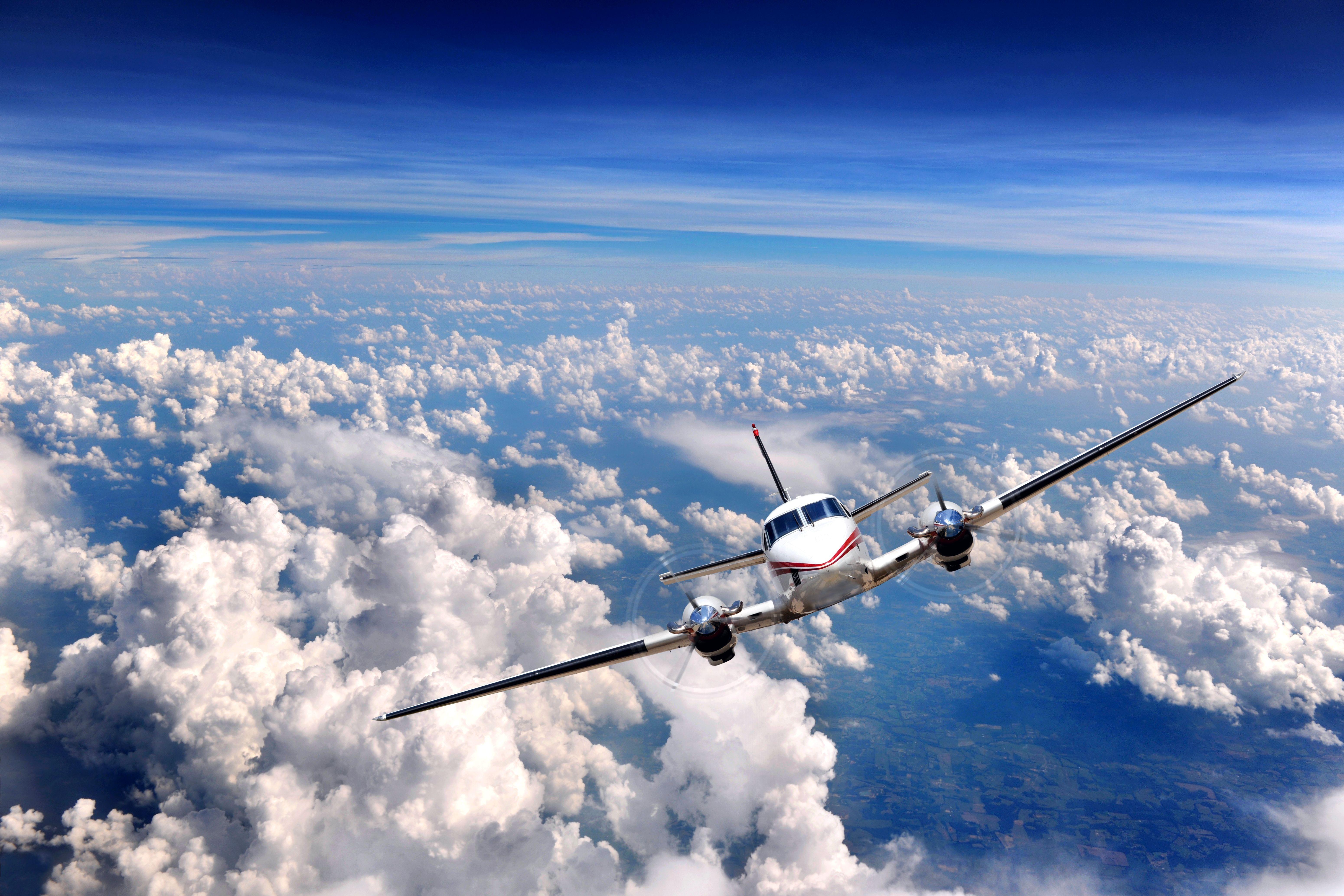 Beautiful Airplane Wallpapers - Top Free Beautiful Airplane Backgrounds ...