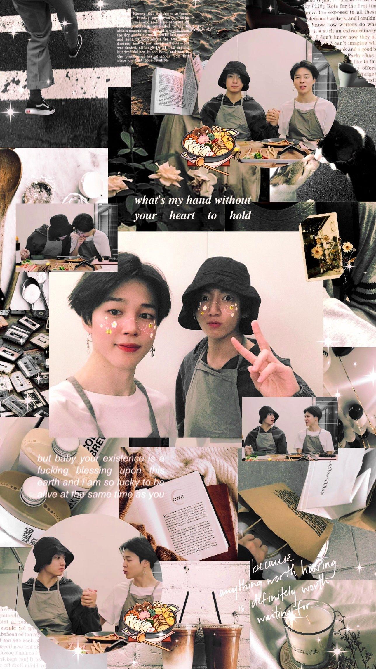 Jikook Aesthetic Wallpapers - Top Free Jikook Aesthetic Backgrounds - WallpaperAccess