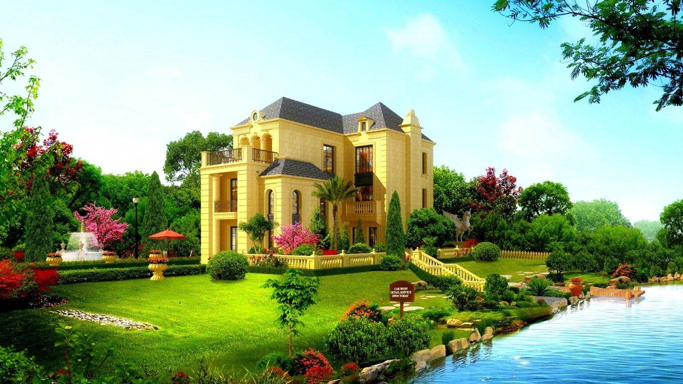 Mansion HD Wallpapers - Top Free Mansion HD Backgrounds - WallpaperAccess