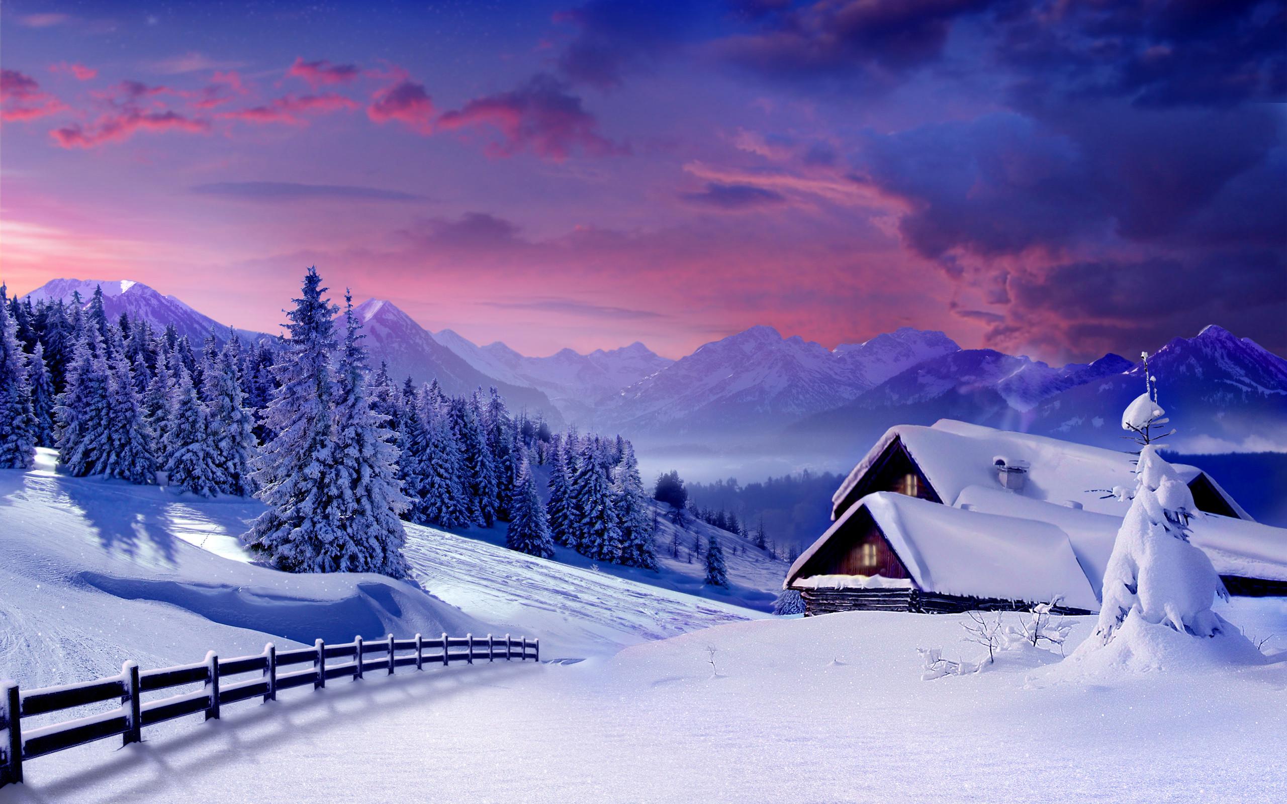 Beautiful Winter Wonderland Wallpapers - Top Free Beautiful Winter ...