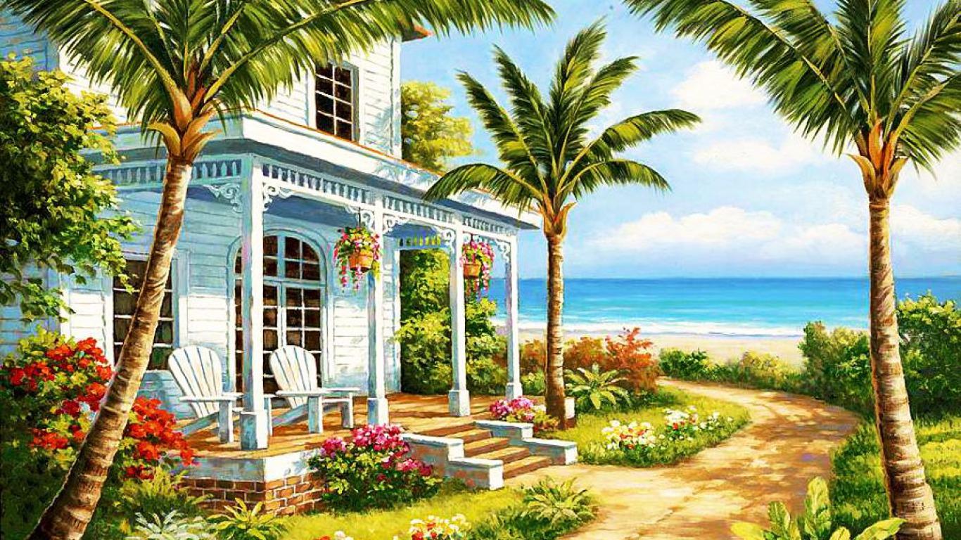 Cottage Computer Wallpapers - Top Free Cottage Computer Backgrounds ...