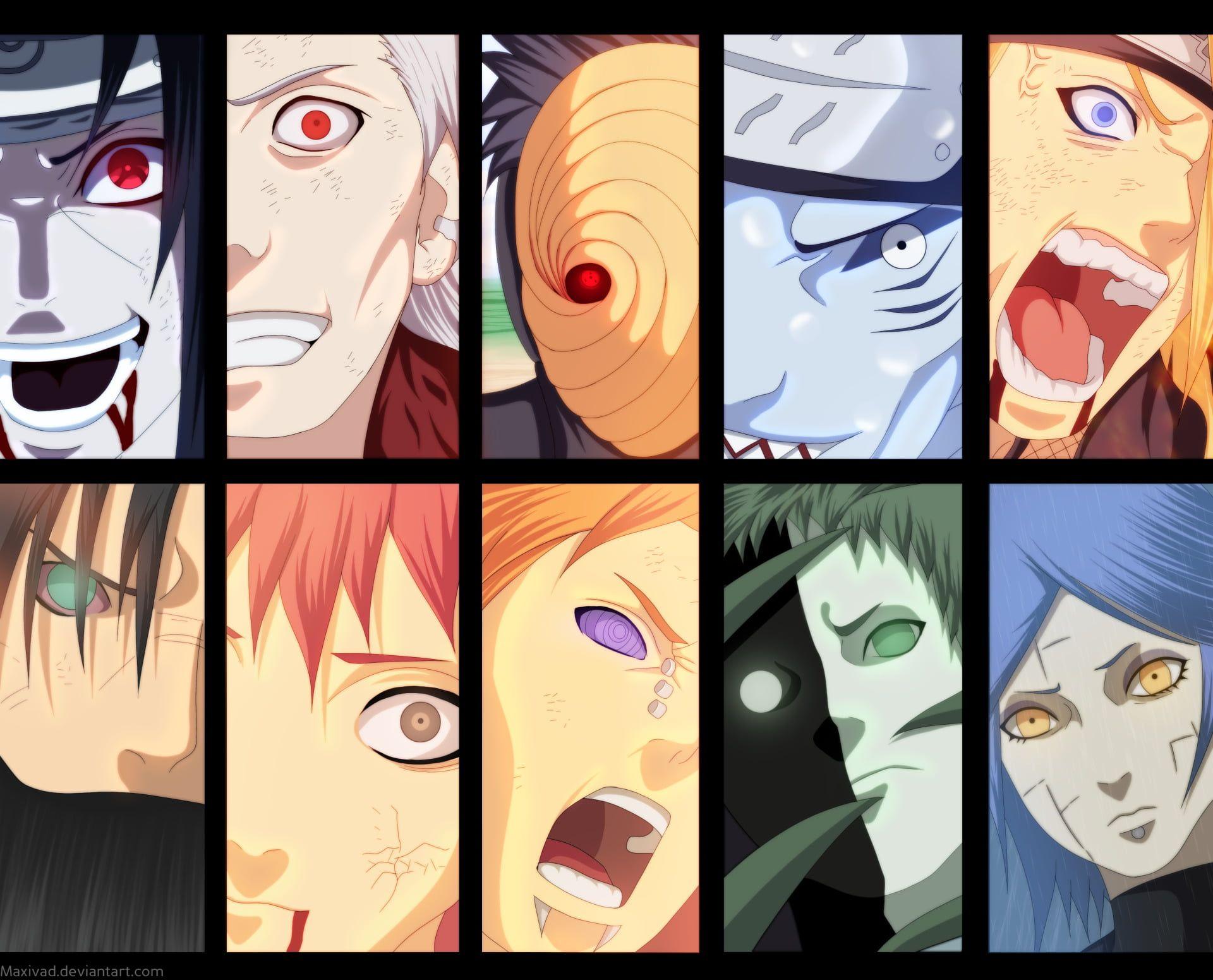 Naruto Collage Desktop Wallpapers - Top Free Naruto Collage Desktop ...