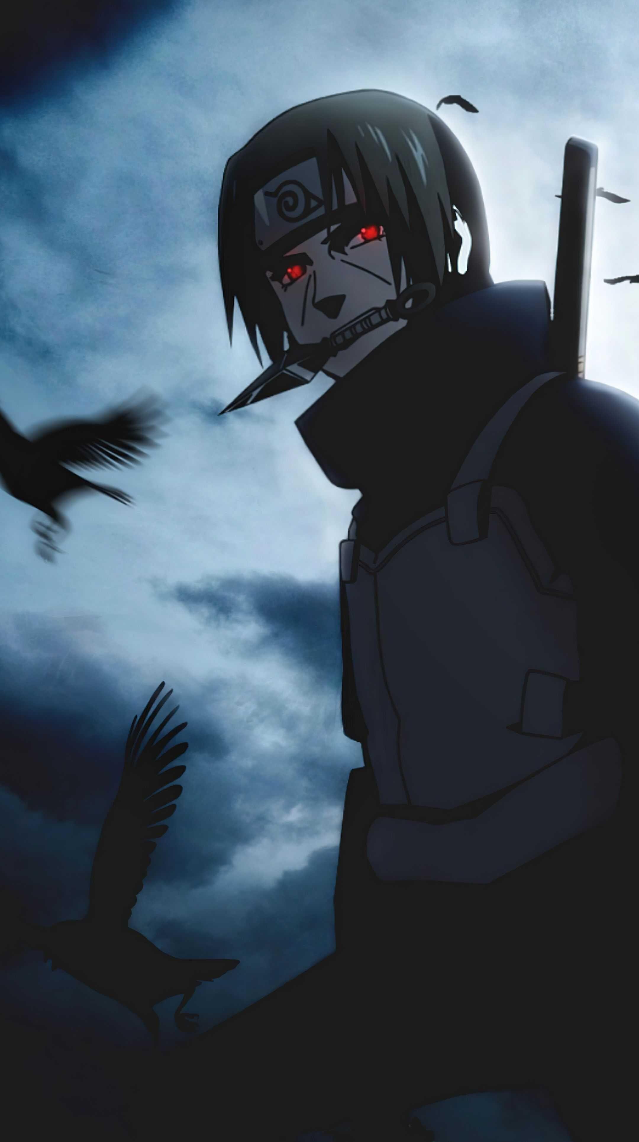 Blue Itachi Wallpapers - Top Free Blue Itachi Backgrounds - WallpaperAccess