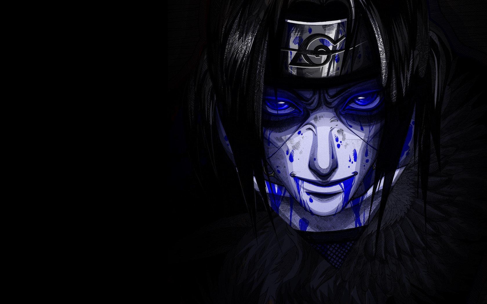 Blue Itachi Wallpapers - Top Free Blue Itachi Backgrounds - WallpaperAccess