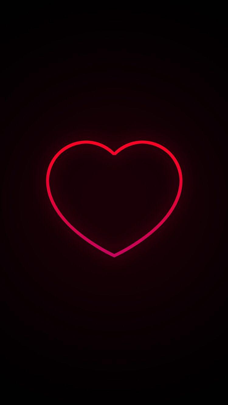 Beautiful Neon Heart Wallpapers - Top Free Beautiful Neon Heart ...