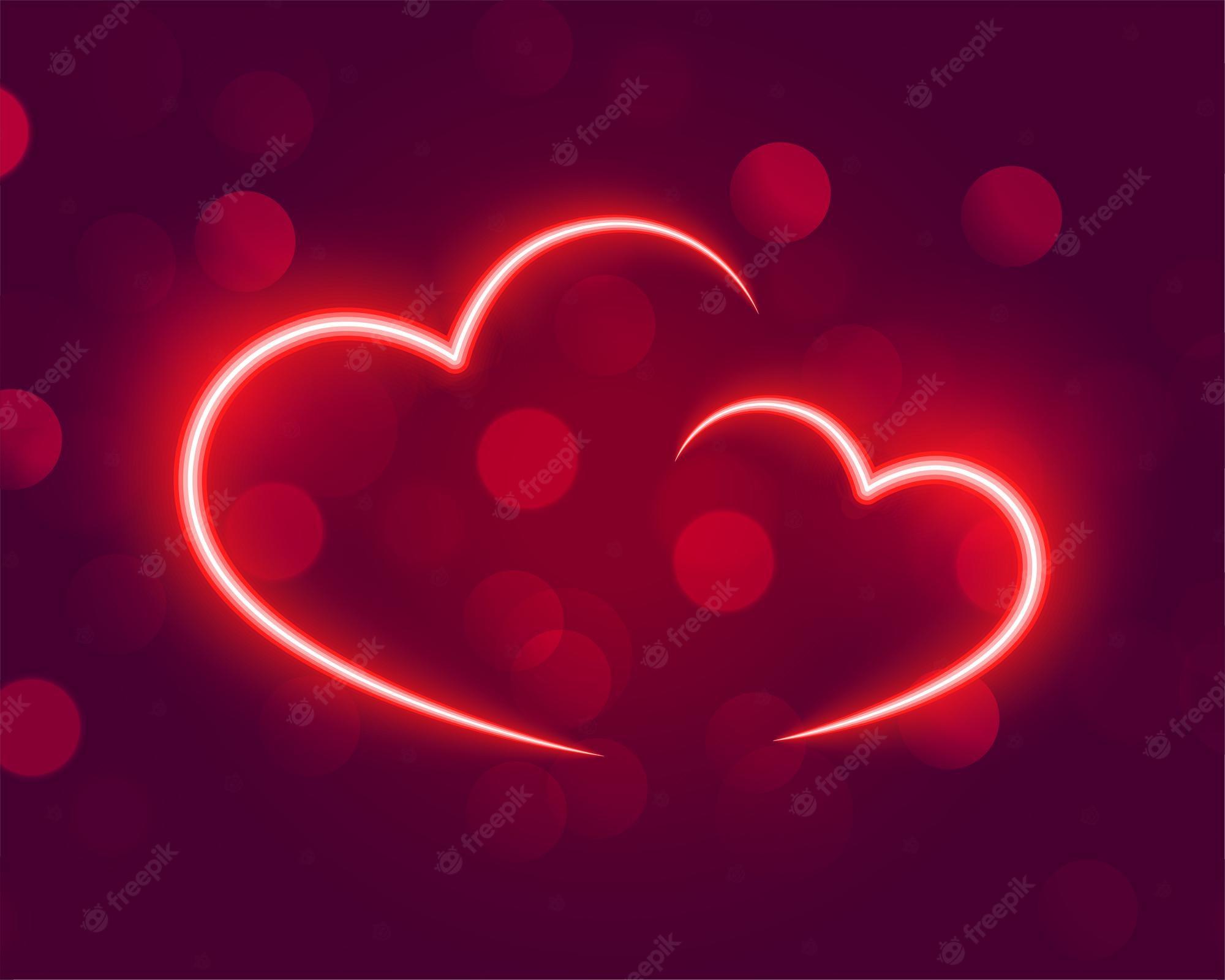 Beautiful Neon Heart Wallpapers - Top Free Beautiful Neon Heart ...