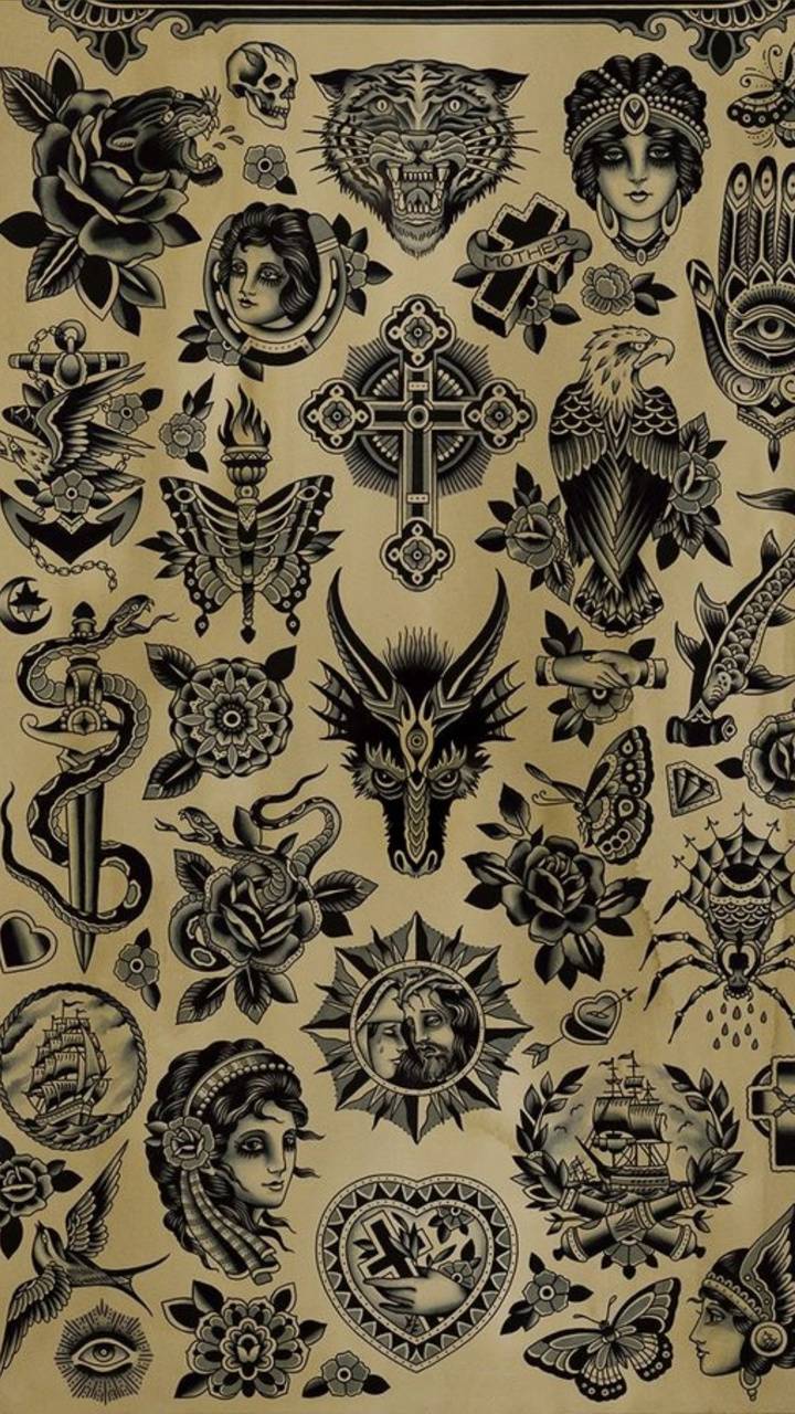 Traditional Tattoo Wallpapers - Top Free Traditional Tattoo Backgrounds ...