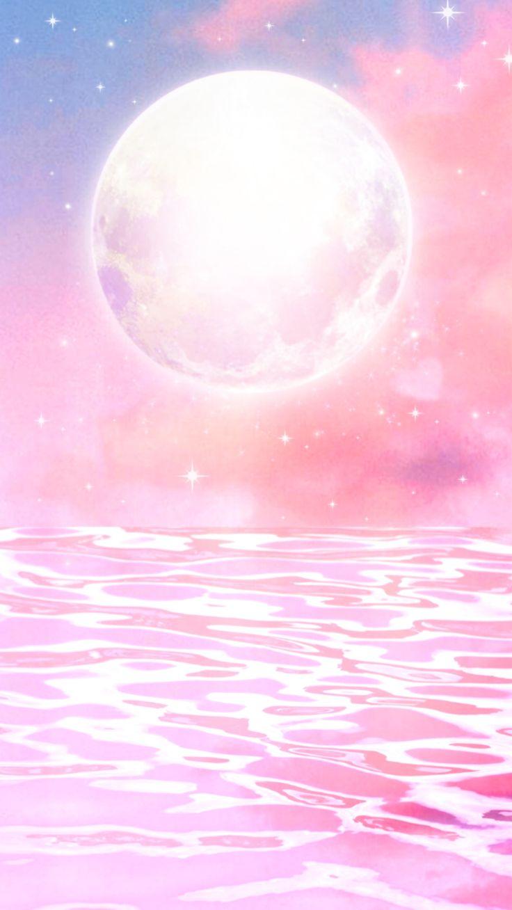 Pink and Blue Moon Wallpapers - Top Free Pink and Blue Moon Backgrounds ...
