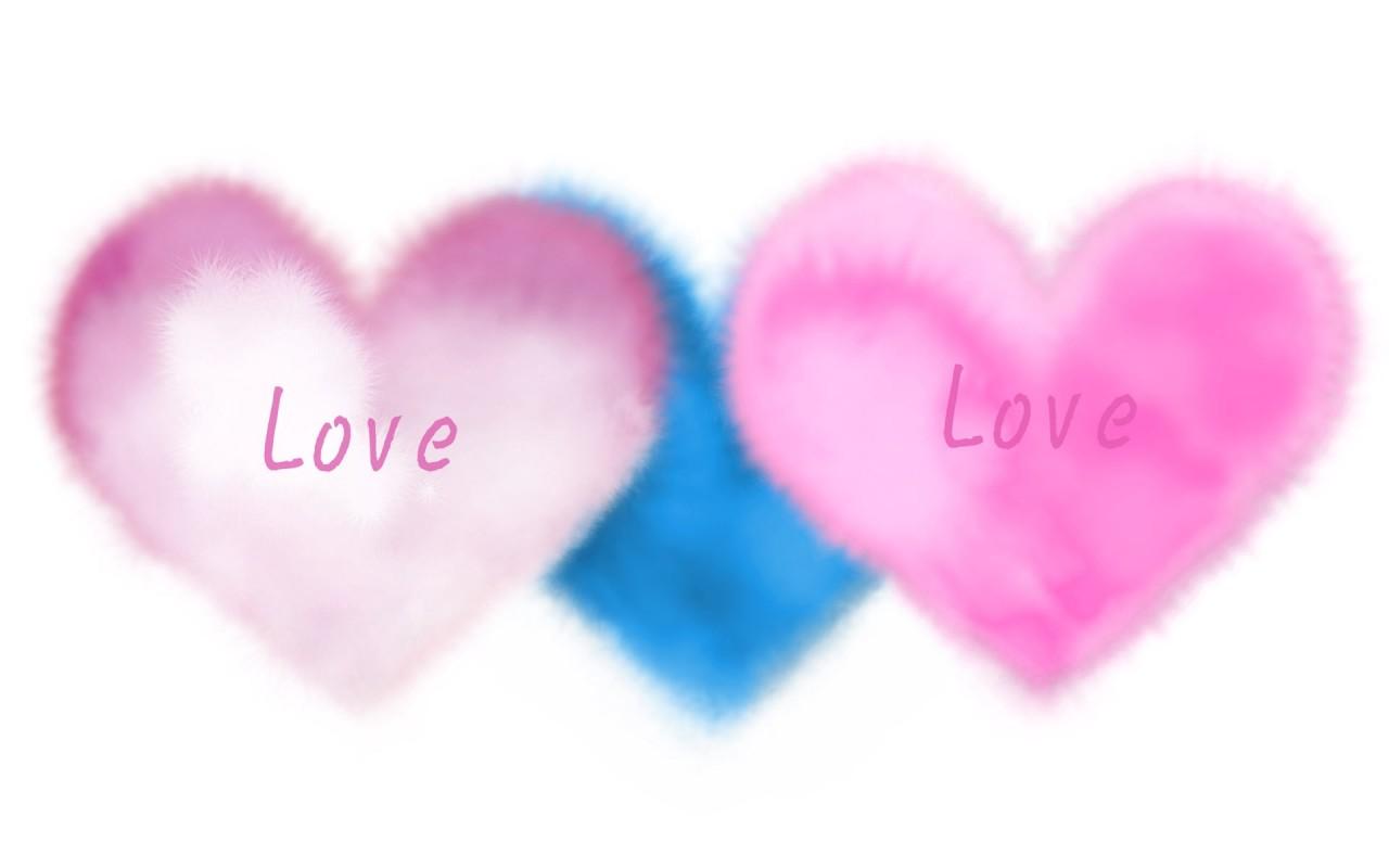 Pink and Blue Heart Wallpapers - Top Free Pink and Blue Heart ...