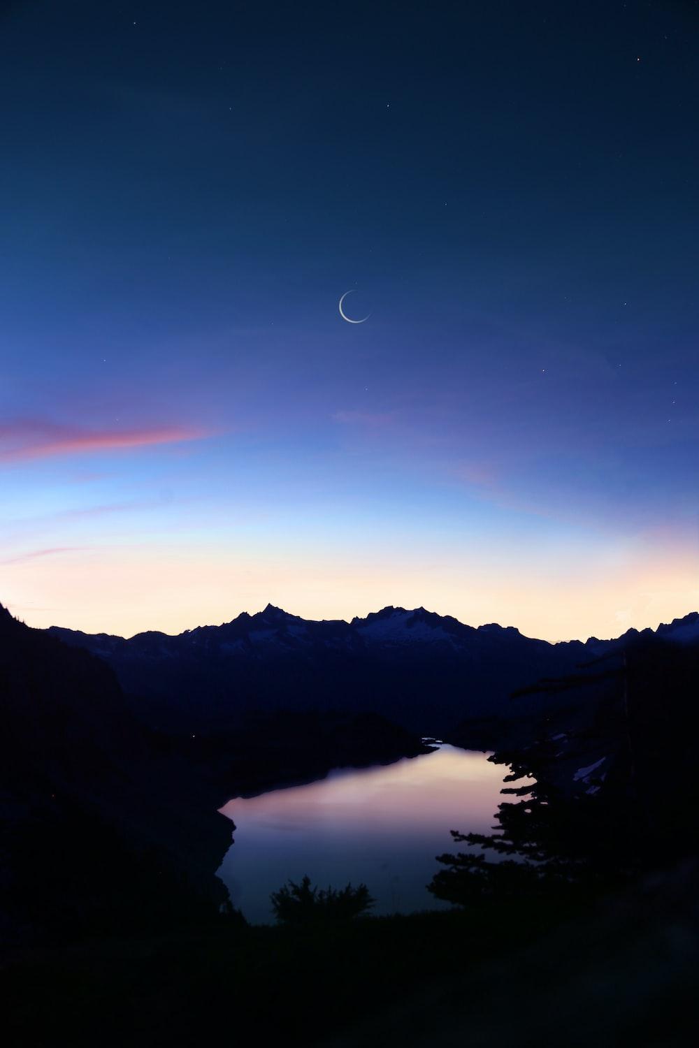 Pink and Blue Moon Wallpapers - Top Free Pink and Blue Moon Backgrounds ...