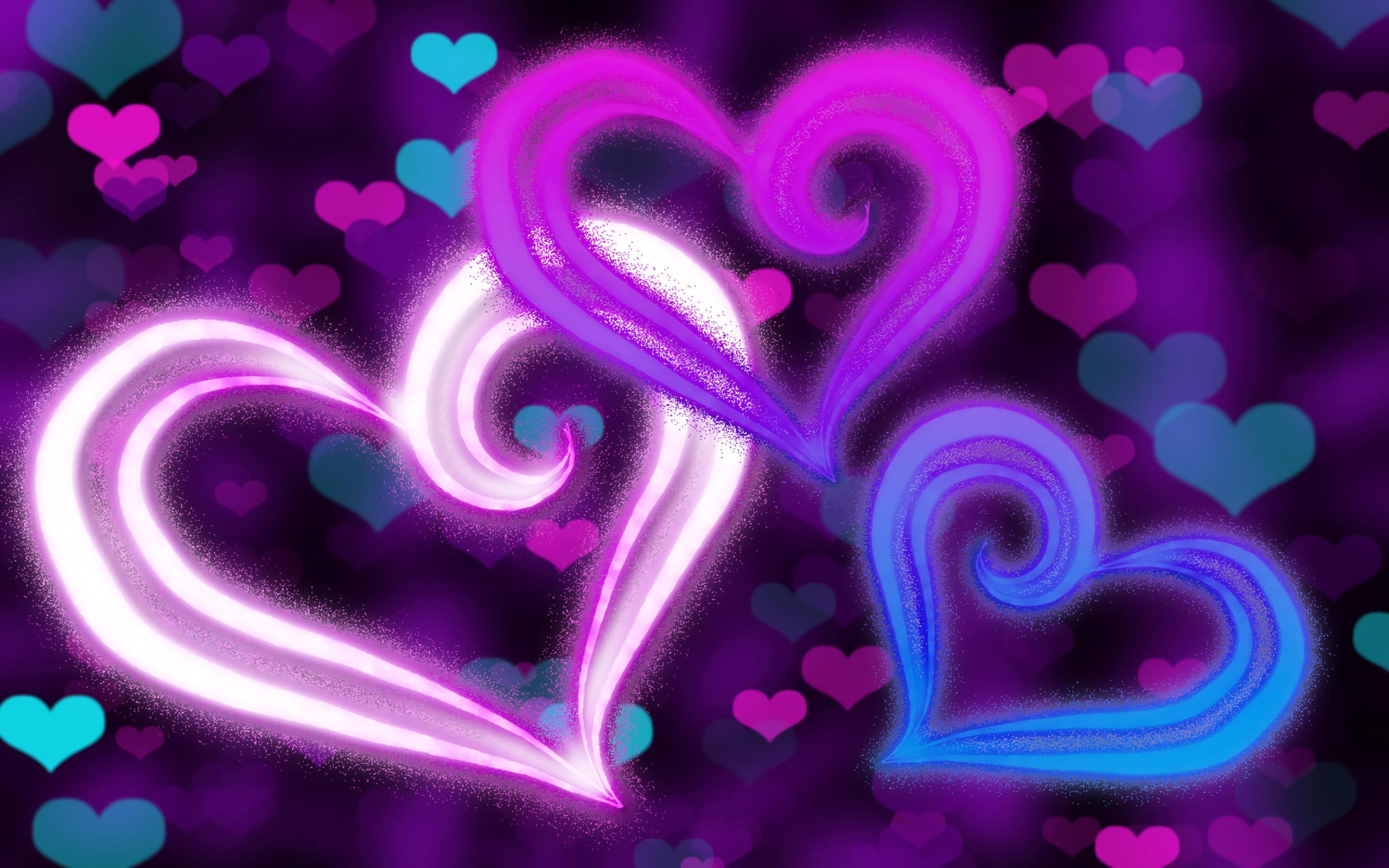 Pink and Blue Heart Wallpapers - Top Free Pink and Blue Heart ...