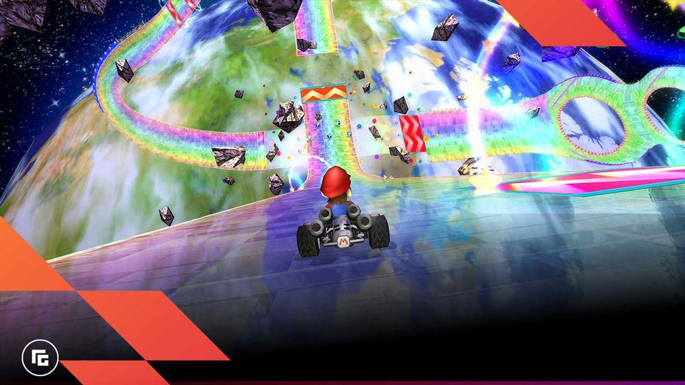 Mario Kart Rainbow Road Wallpapers - Top Free Mario Kart Rainbow Road ...