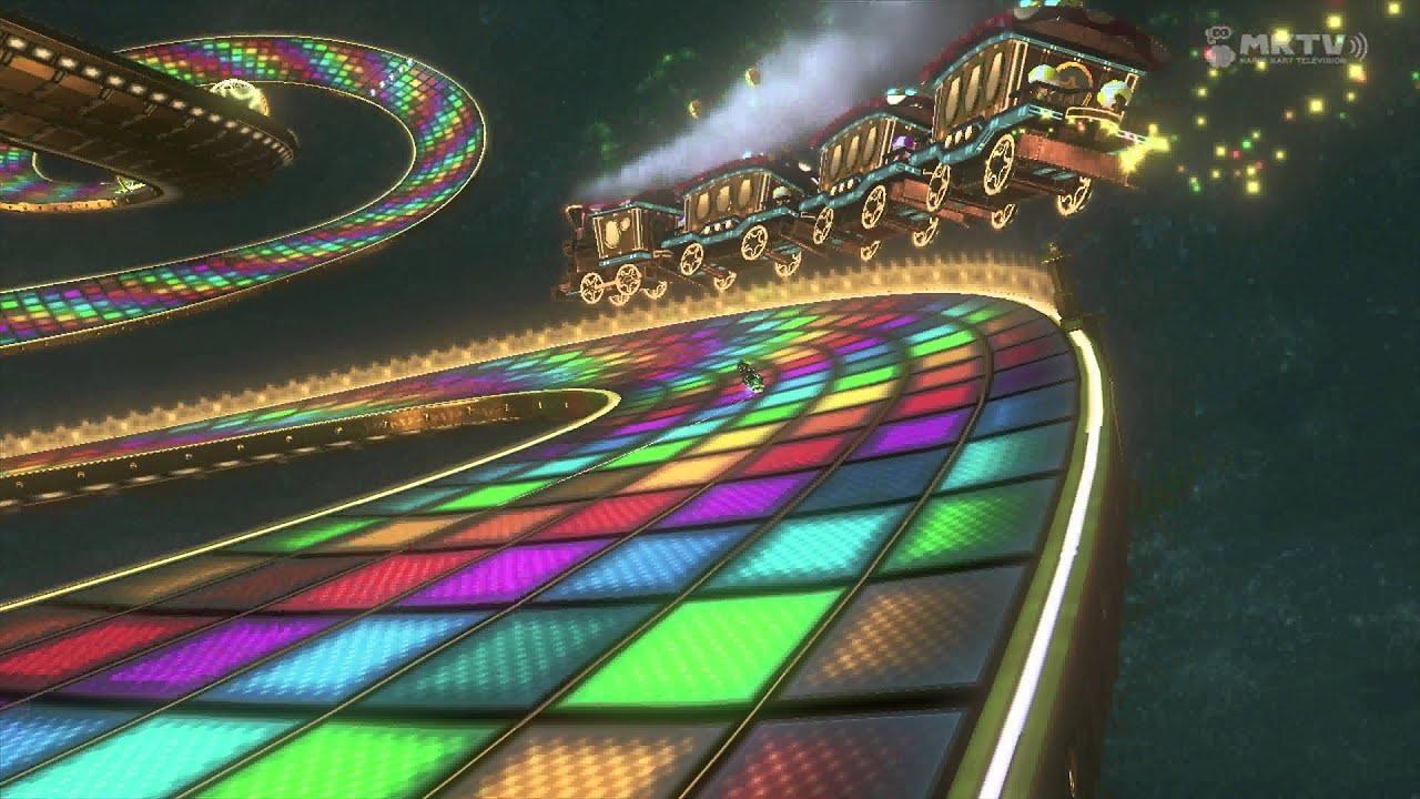 Mario Kart Rainbow Road Wallpapers - Top Free Mario Kart Rainbow Road ...