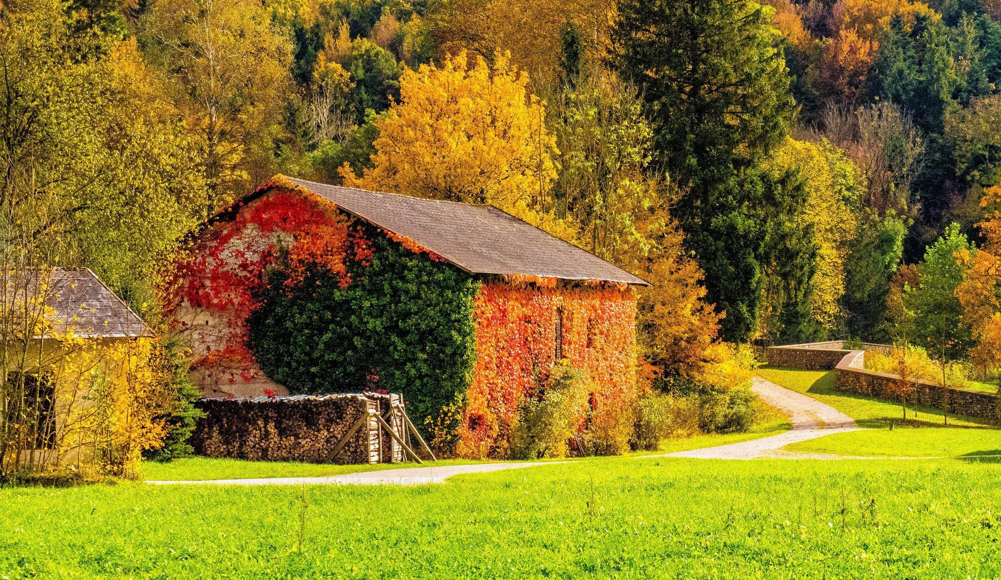 Autumn Barn Wallpapers - Top Free Autumn Barn Backgrounds - WallpaperAccess