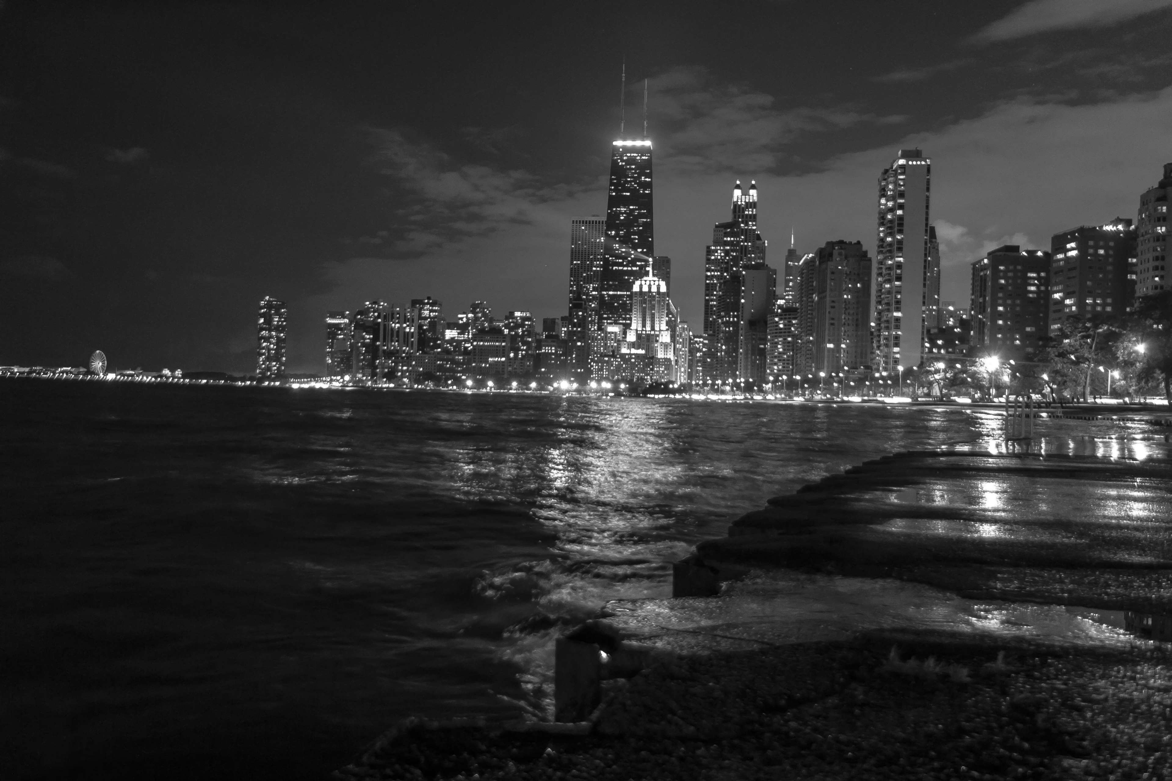 Chicago Black and White Wallpapers - Top Free Chicago Black and White ...