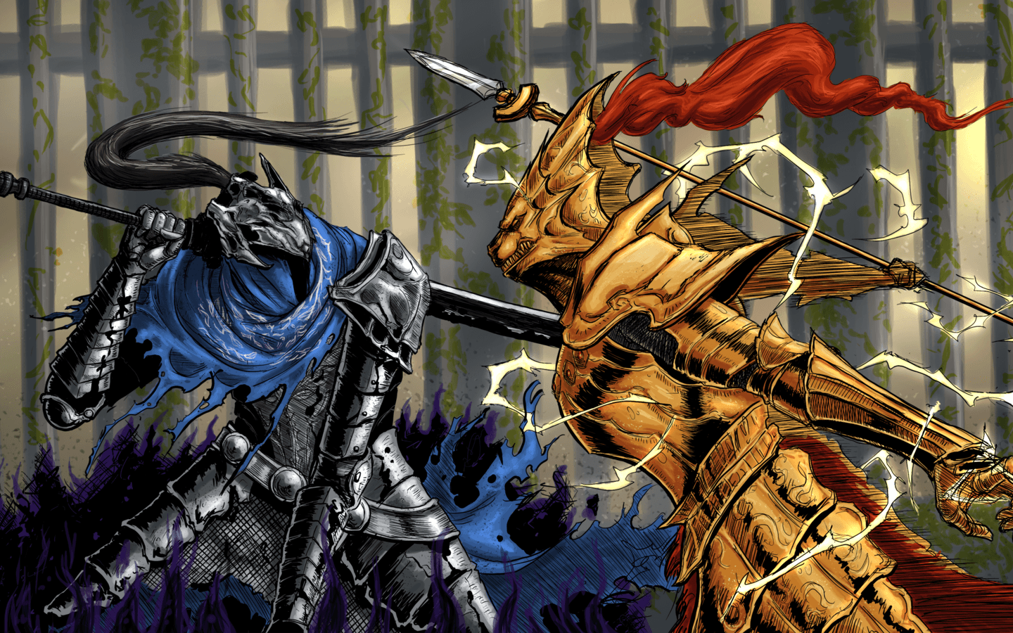 Dark Souls Ornstein Wallpapers - Top Free Dark Souls Ornstein ...