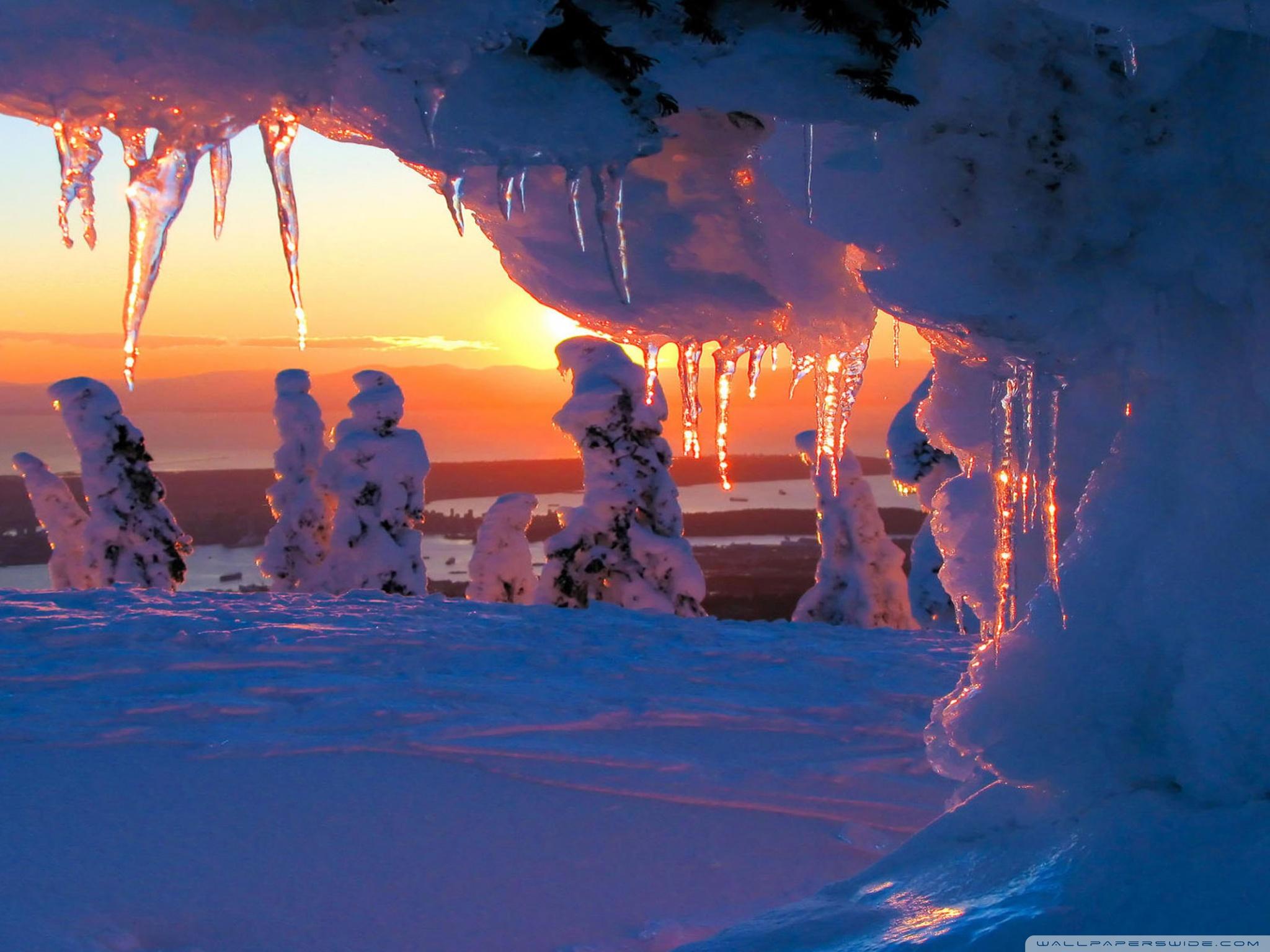 Icicles Wallpapers - Top Free Icicles Backgrounds - WallpaperAccess