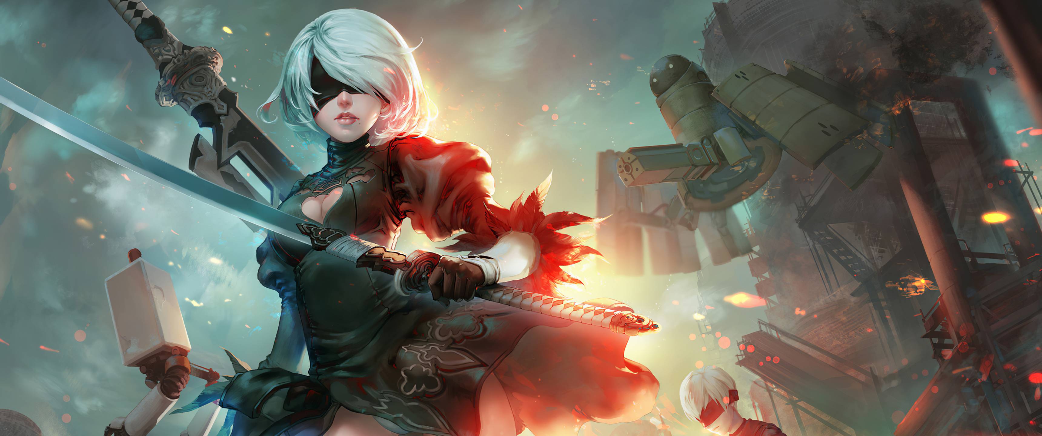 3440X1440 Nier Wallpapers - Top Free 3440X1440 Nier Backgrounds ...