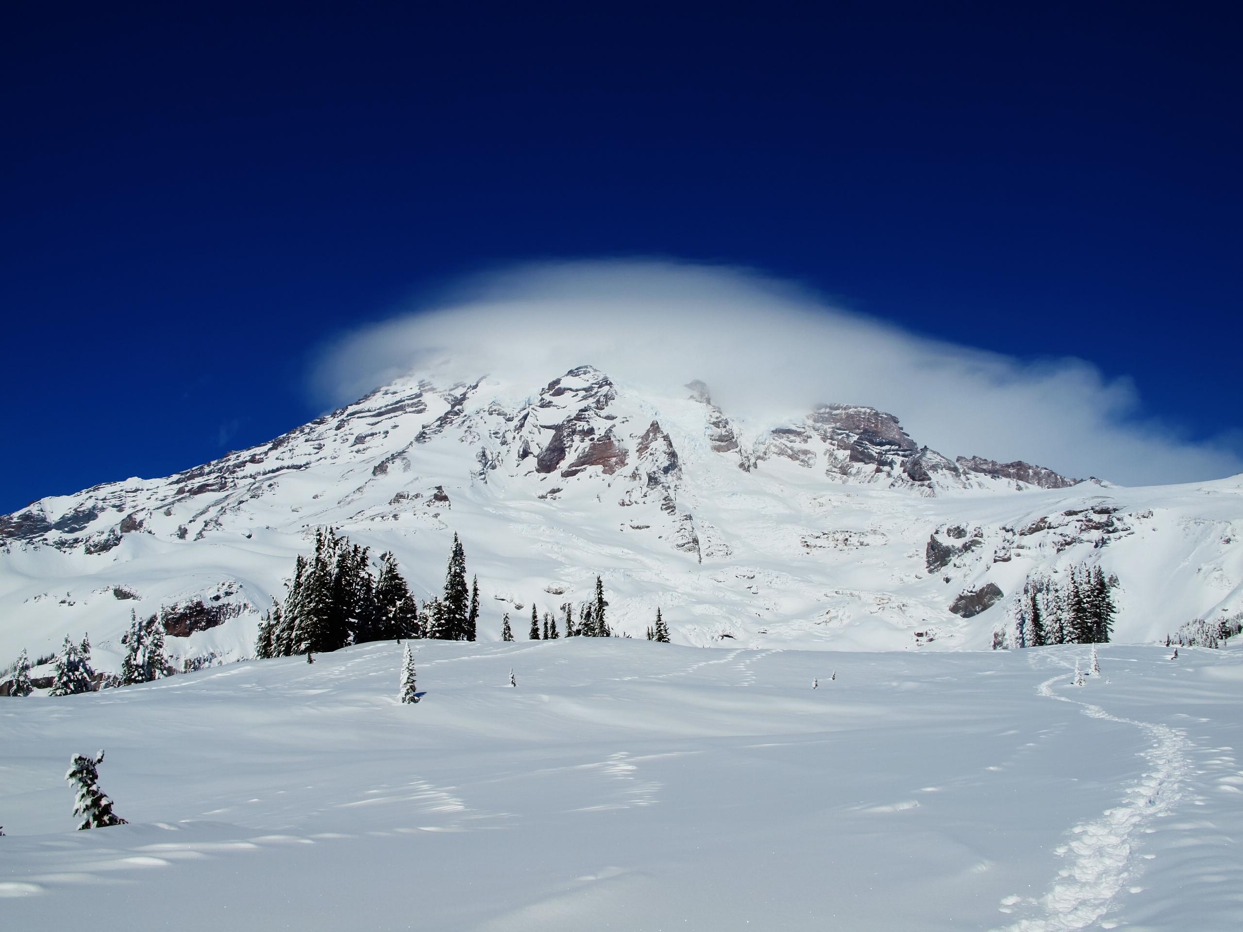 Mount Rainier Winter Wallpapers - Top Free Mount Rainier Winter ...