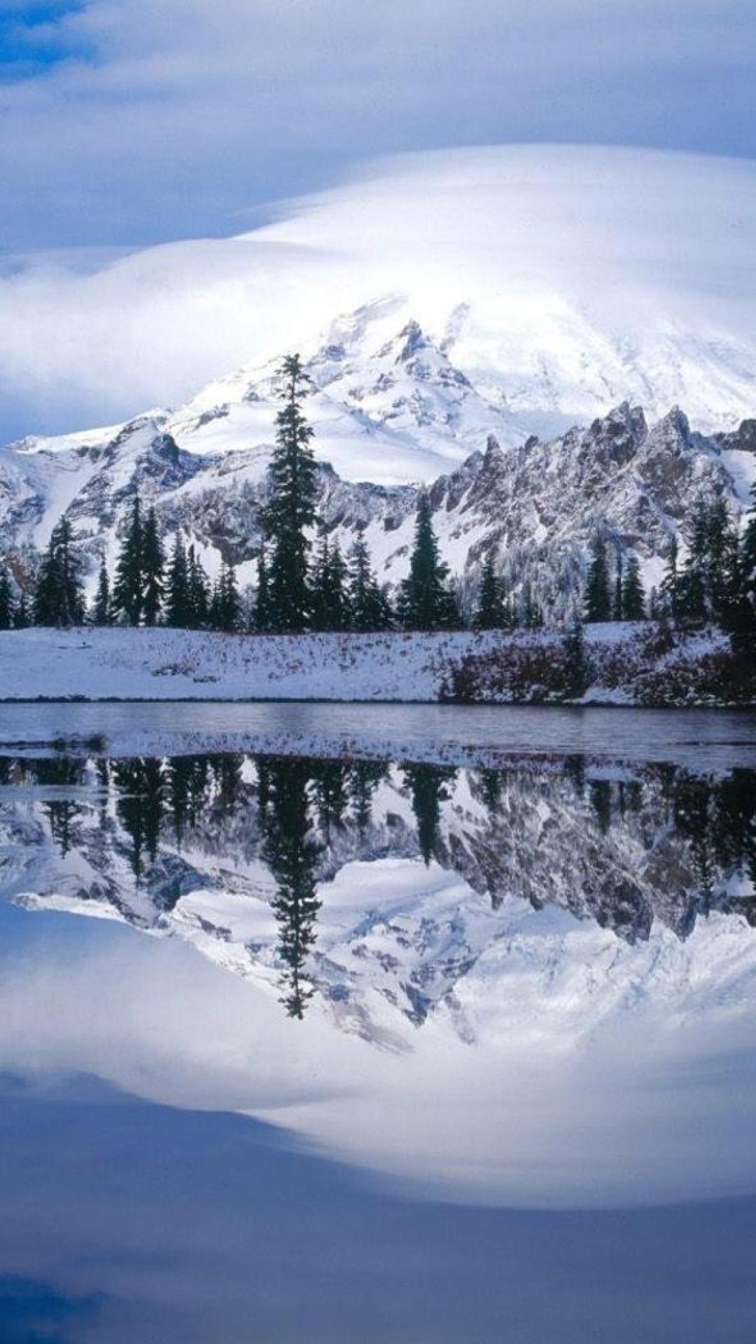 Mount Rainier Winter Wallpapers - Top Free Mount Rainier Winter ...