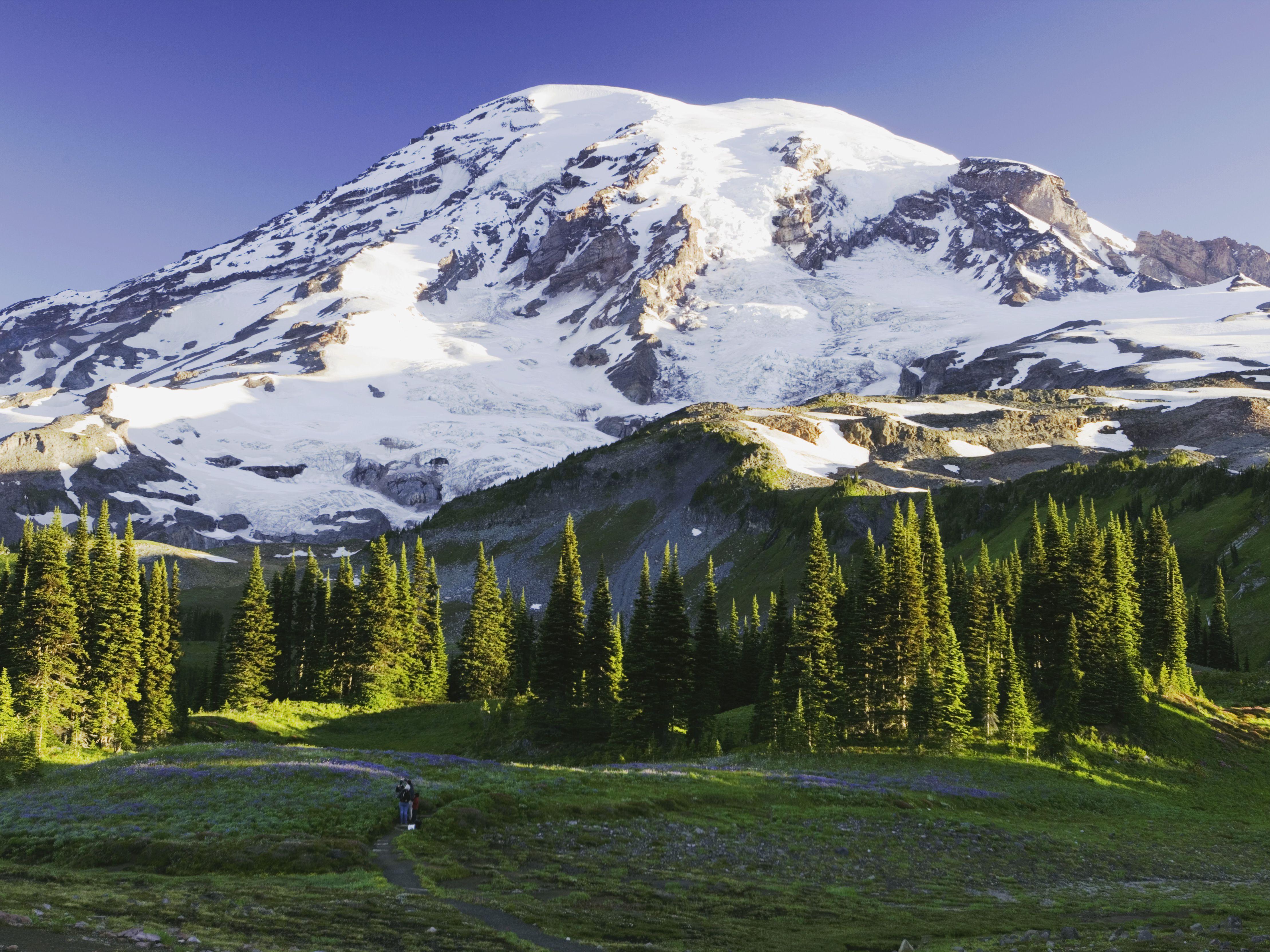 Mount Rainier Winter Wallpapers - Top Free Mount Rainier Winter ...