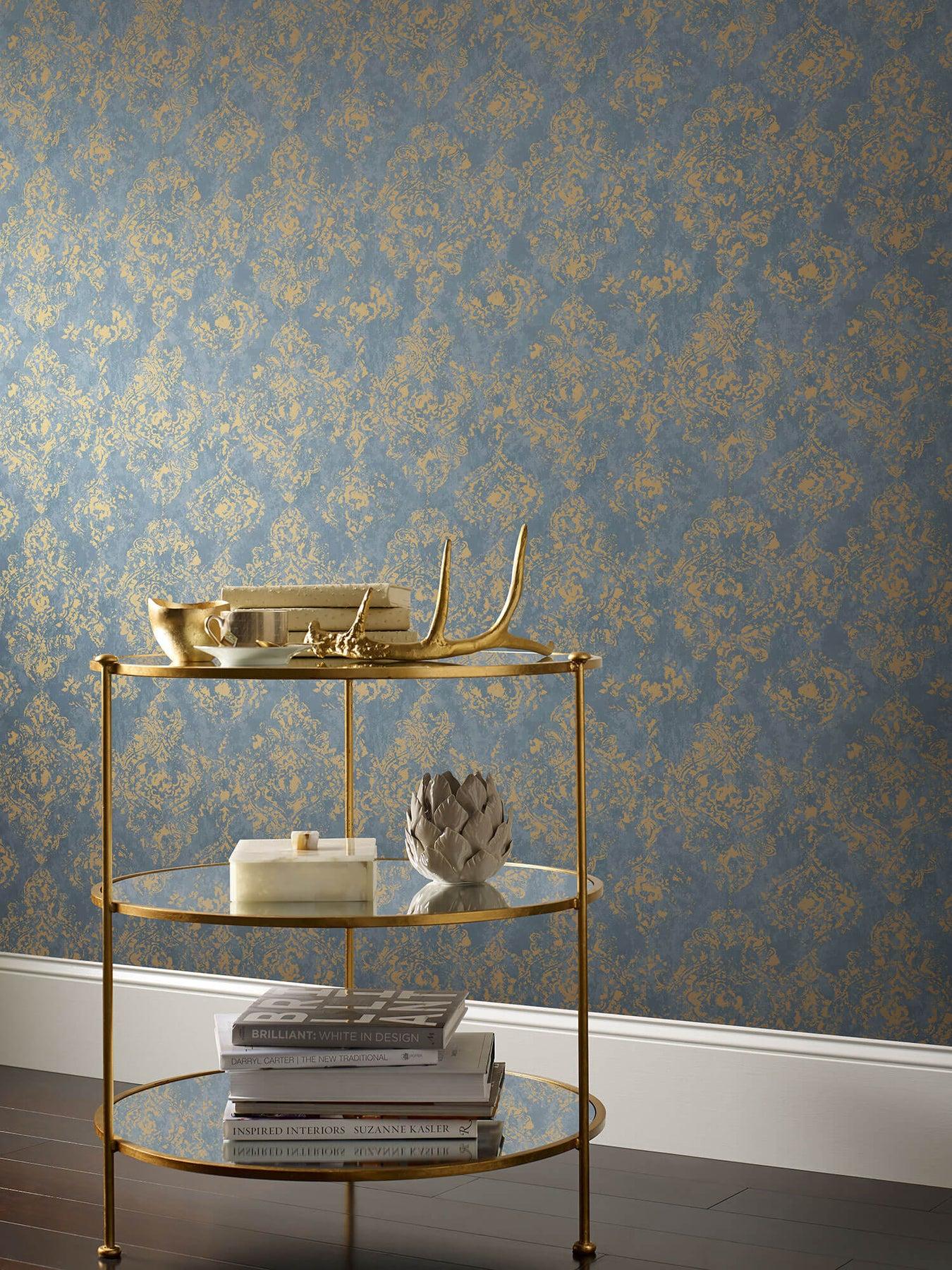 Blue Gold Wallpapers - Top Free Blue Gold Backgrounds - WallpaperAccess