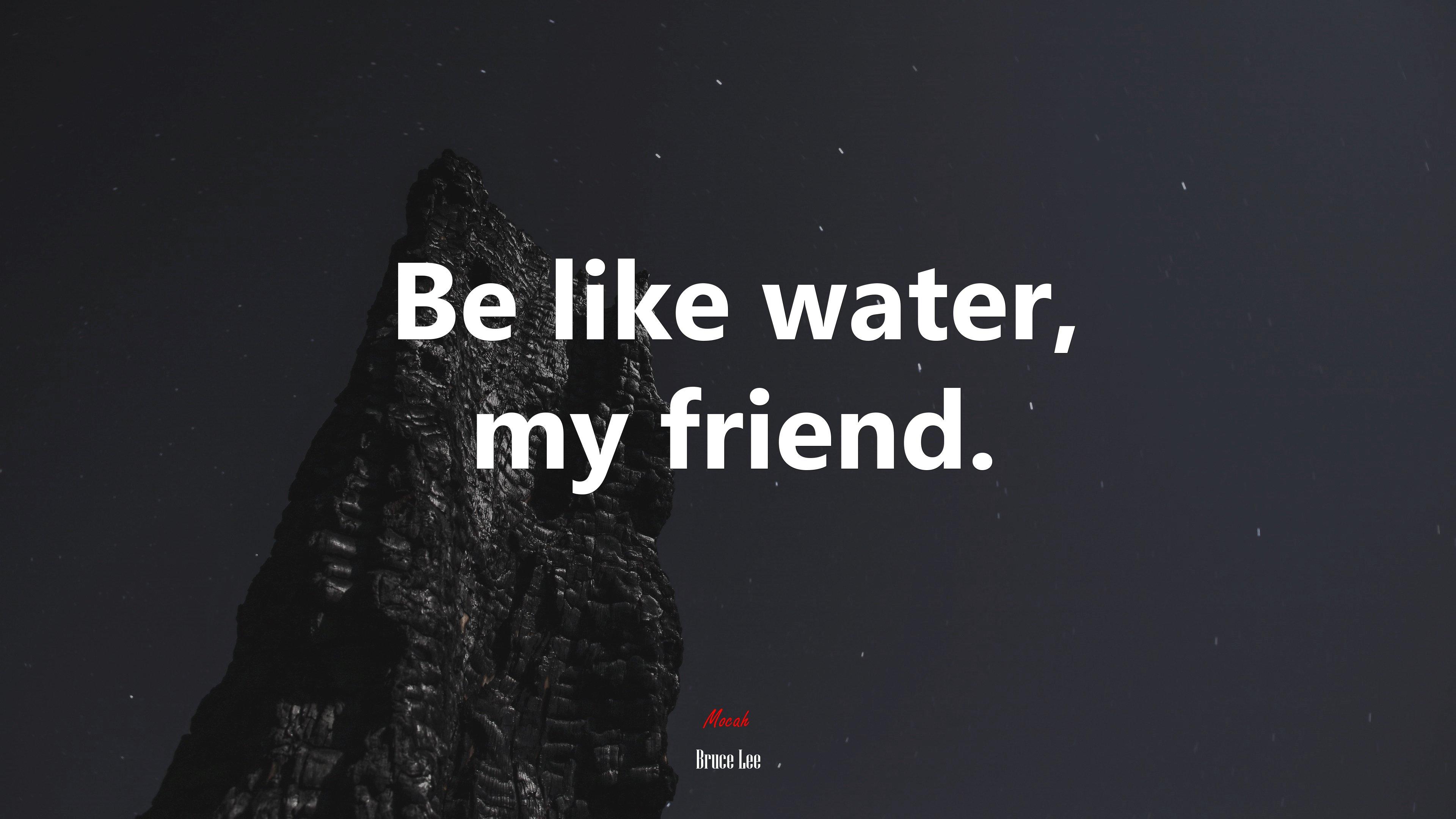 Bruce Lee Be Water Wallpapers - Top Free Bruce Lee Be Water Backgrounds ...