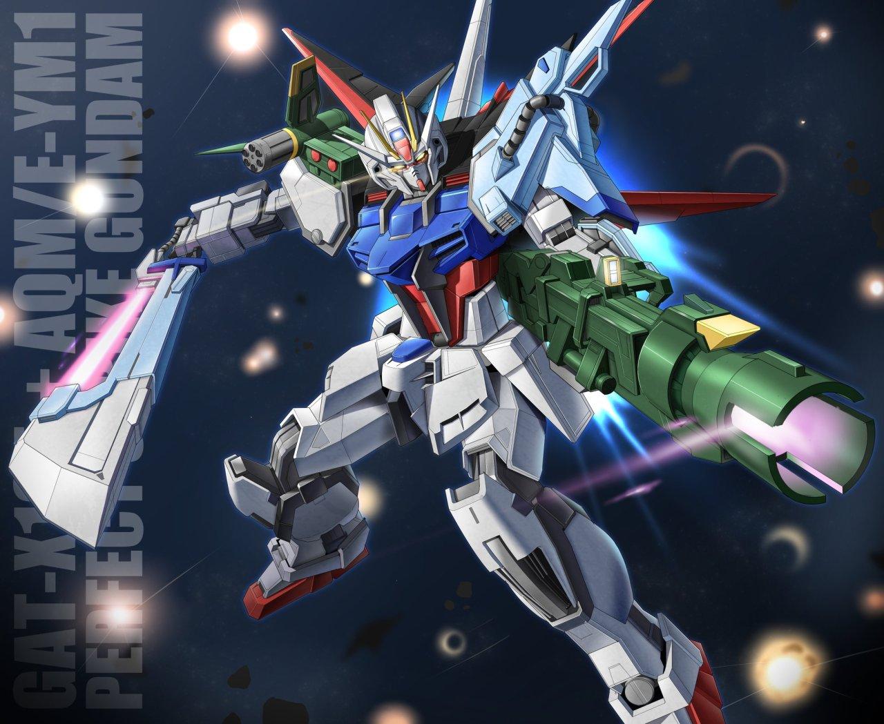 Perfect Strike Gundam Wallpapers - Top Free Perfect Strike Gundam ...